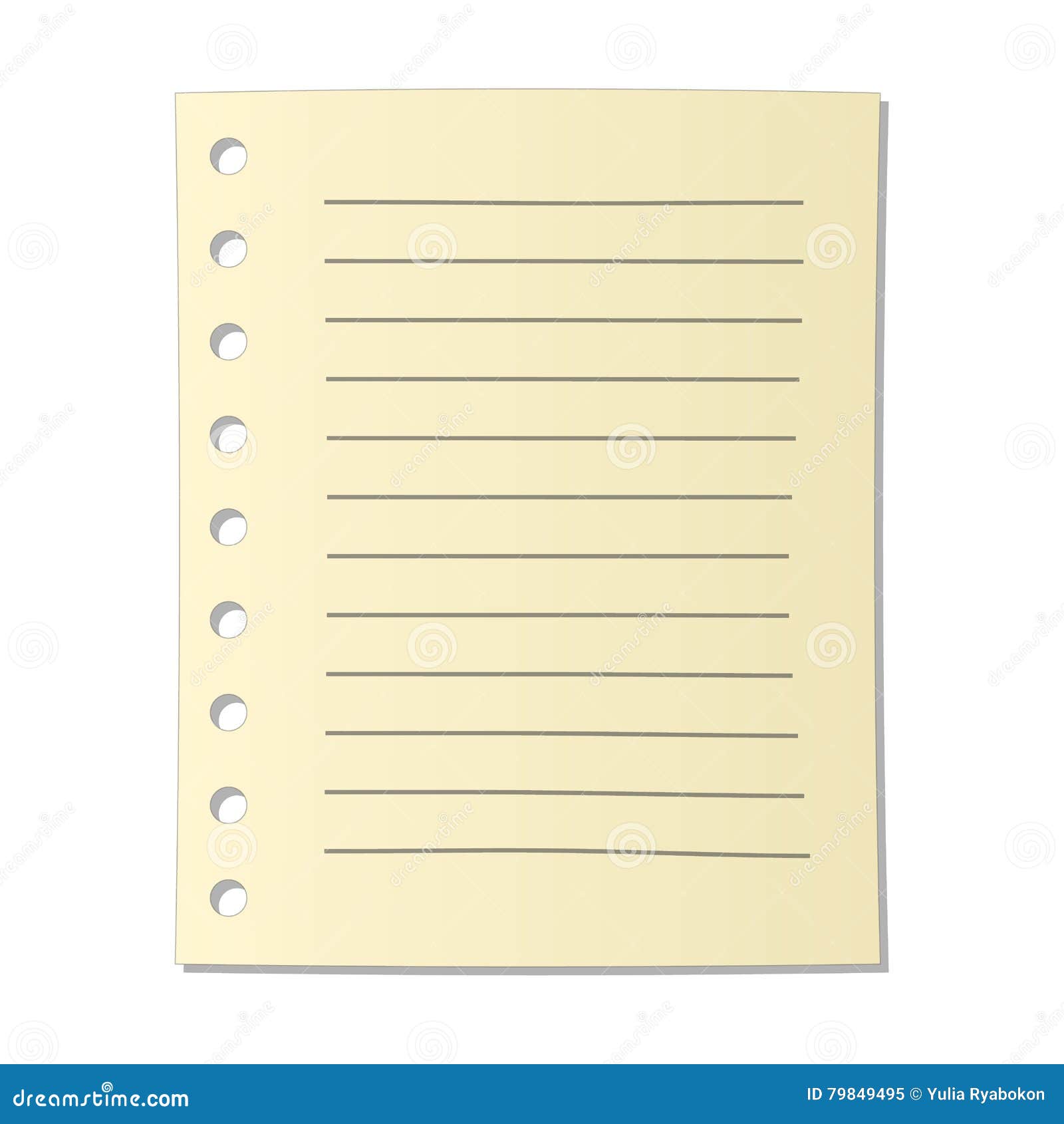 Blad Van Het Pictogram Van Het Notitieboekjebeeldverhaal Vector ... Blad Van Het Pictogram Van Het Notitieboekjebeeldverhaal Vector ...