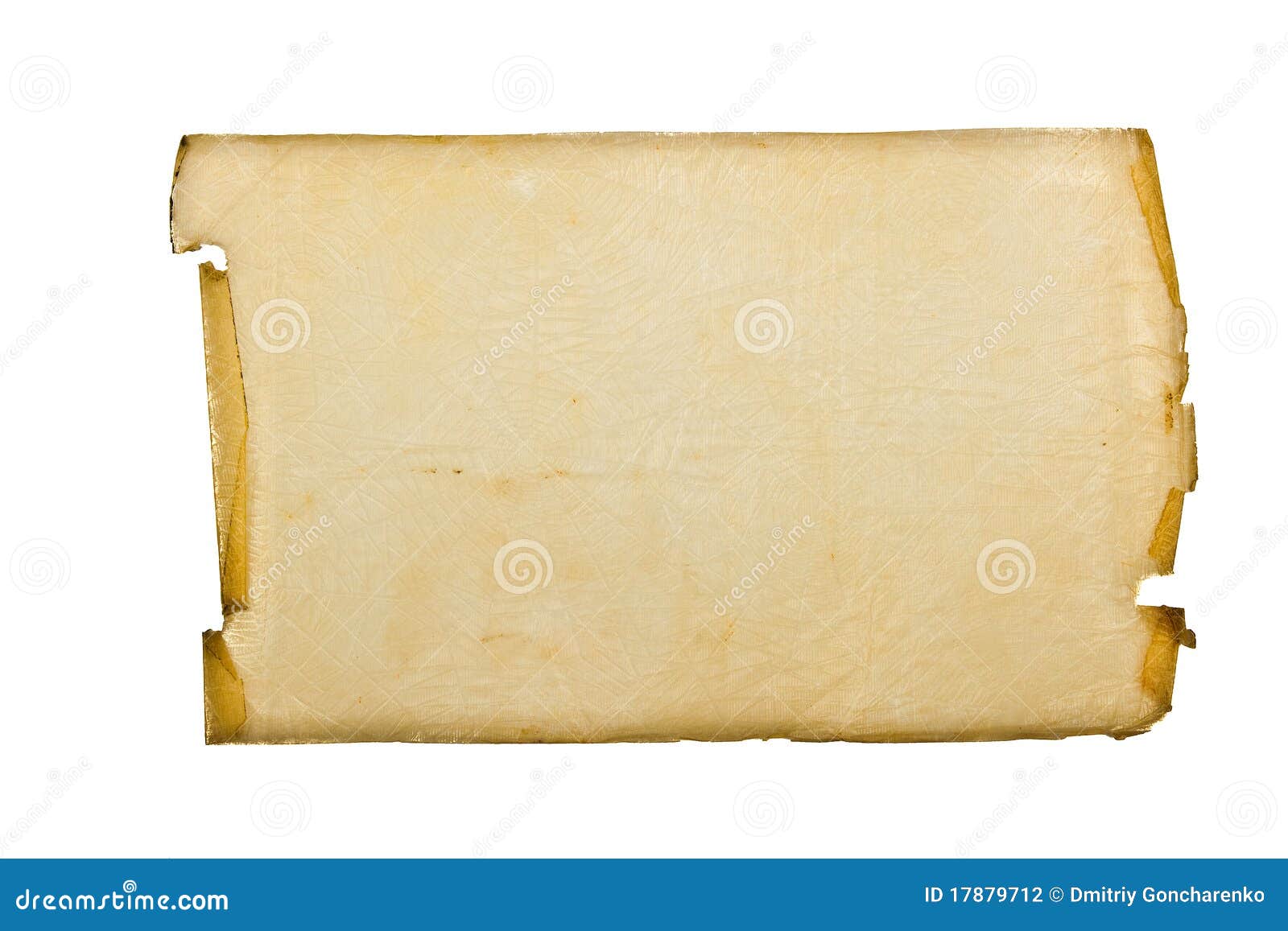 Blad van oud perkament stock foto. Image of lijst, grunge - 17879712