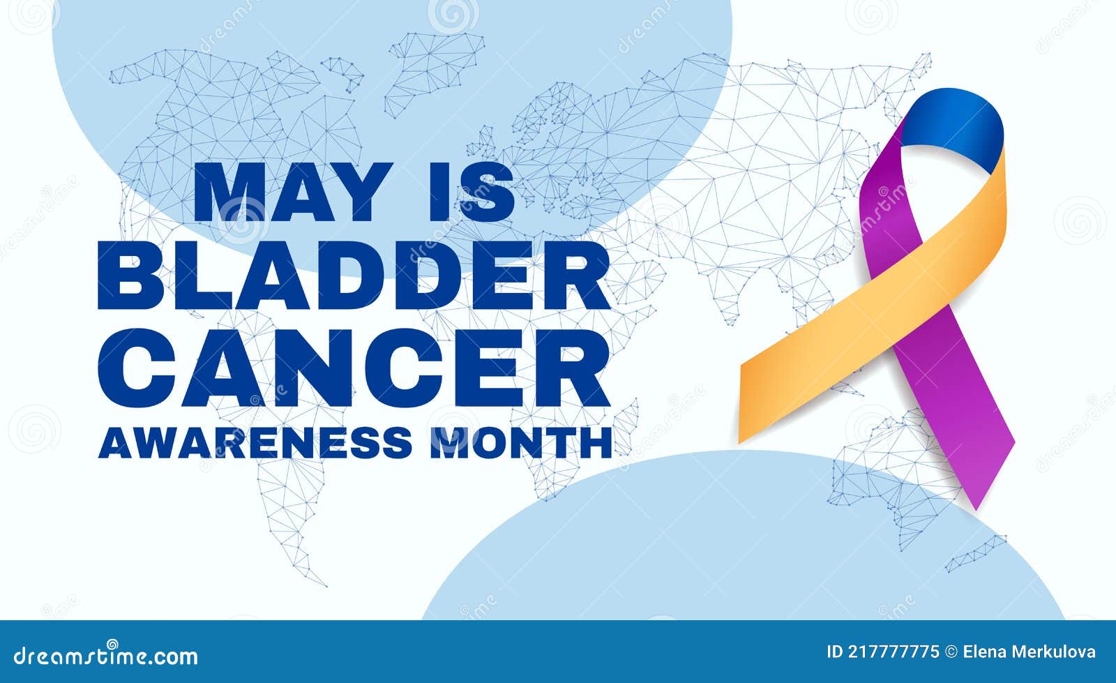 Bladder Cancer Awareness Month Concept. Vector Illustration. Stock ...