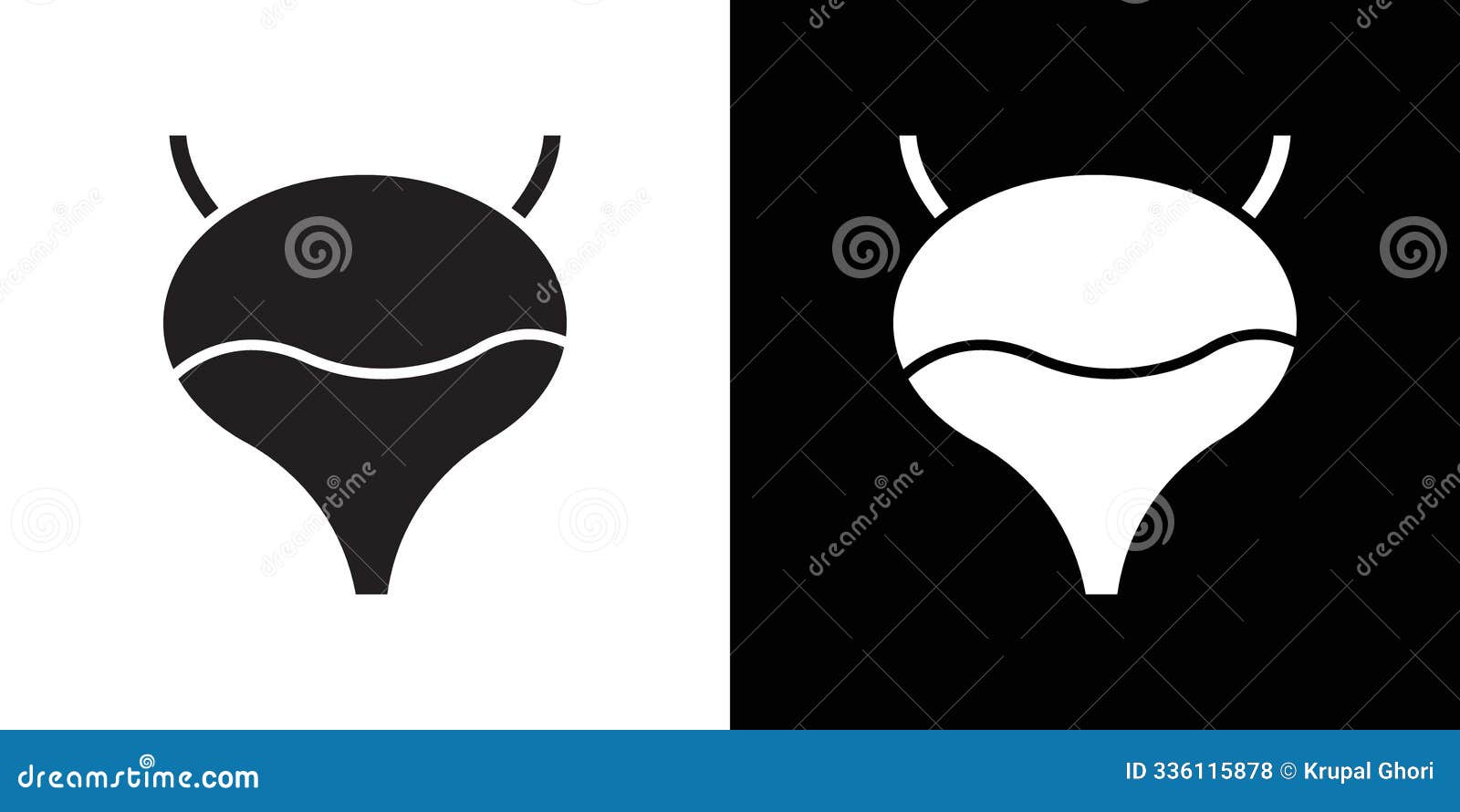 Bladder Flush Icon Vector Flat Thin Line Illustration Stock ...