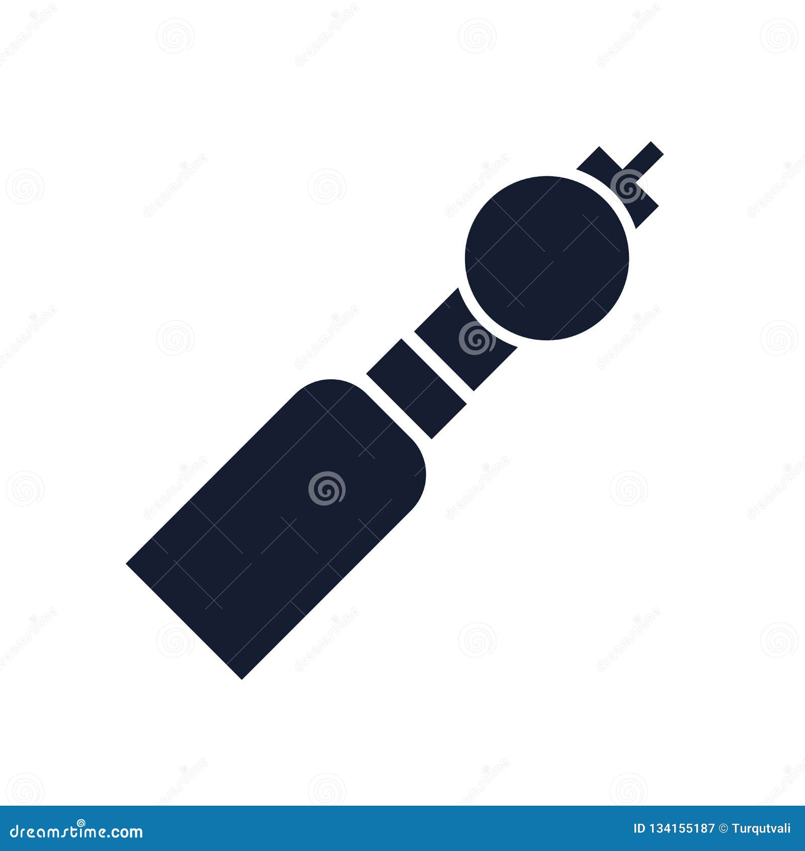 Bladder Pipe Icon Vector Sign and Symbol Isolated on White Background, Bladder Pipe Logo Concept ...