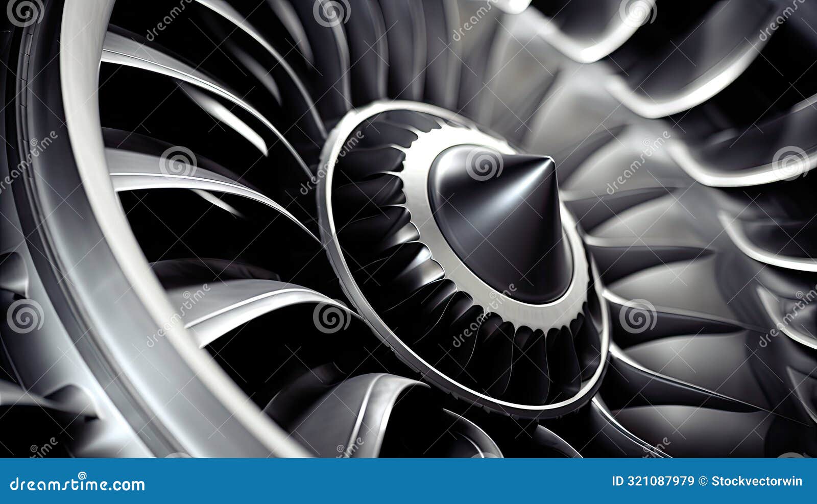 Blade aerospace components stock illustration. Illustration of ...