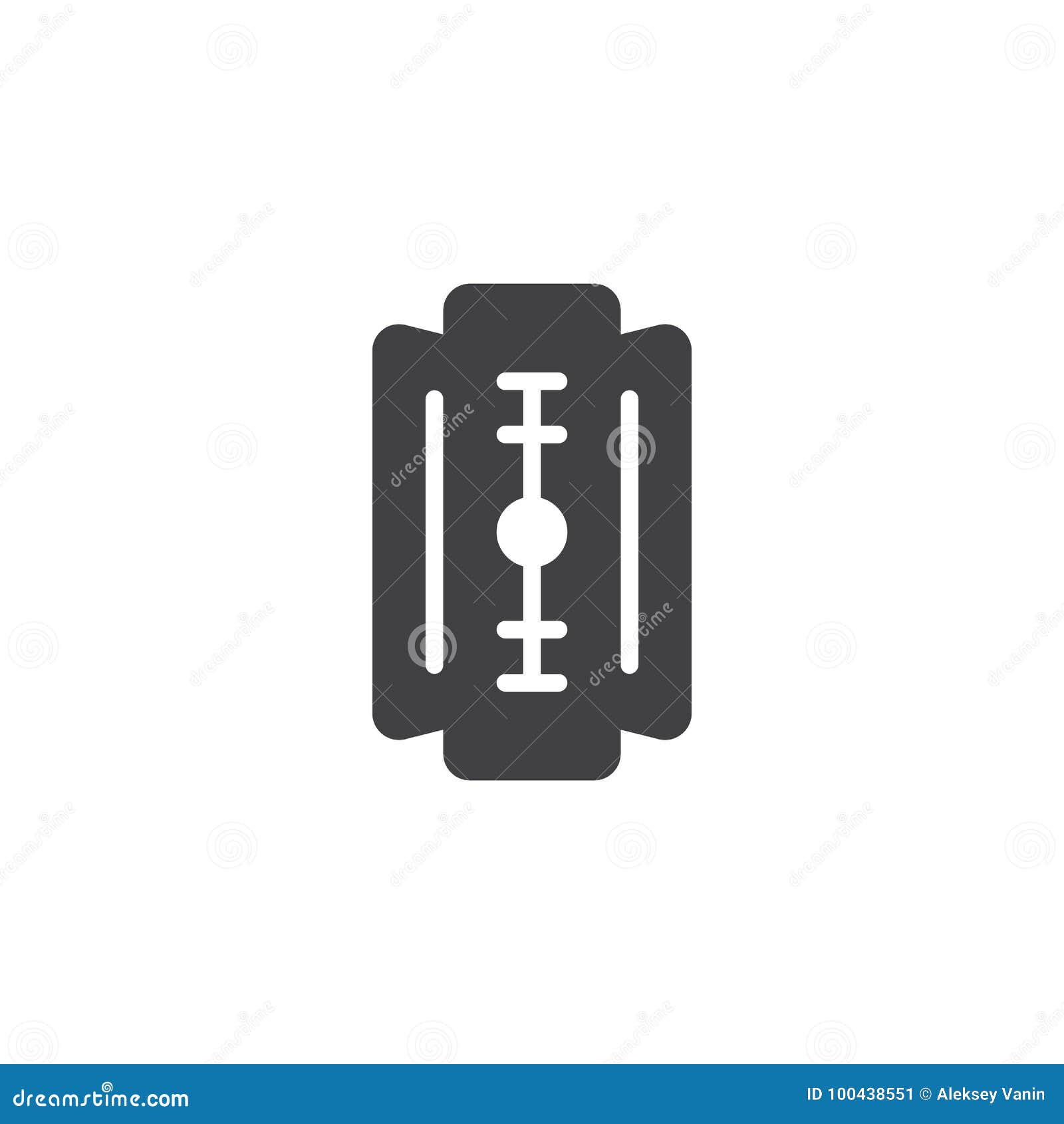 Blade icon vector stock vector. Illustration of steel - 100438551