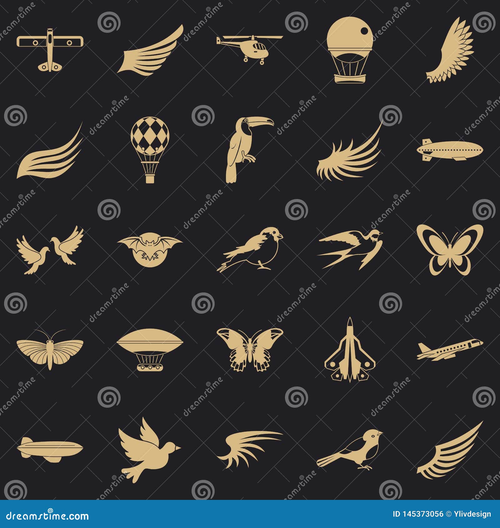 Blade Icons Set, Simple Style Stock Vector - Illustration of graphic ...