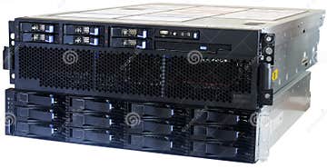Blade Server and System Storage Stock Photo - Image of drive, blade ...