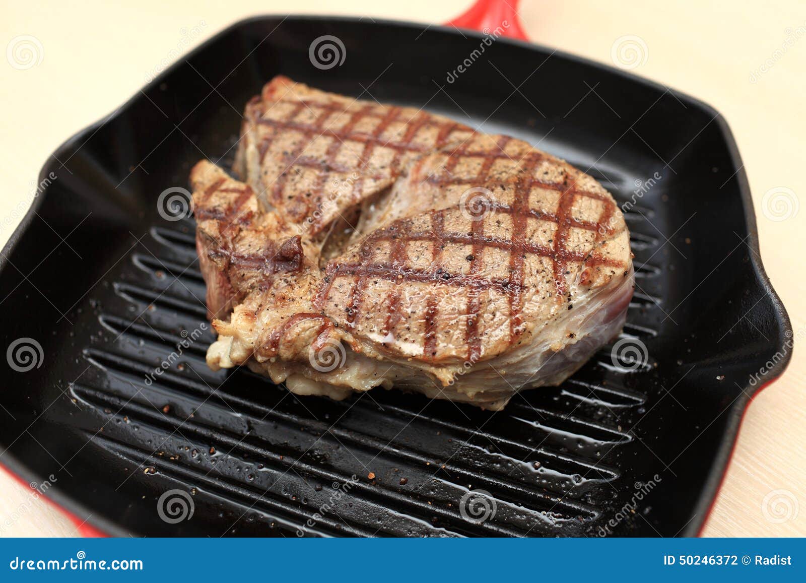 Blade steak cooking stock photo. Image of homemade, grilled - 50246372