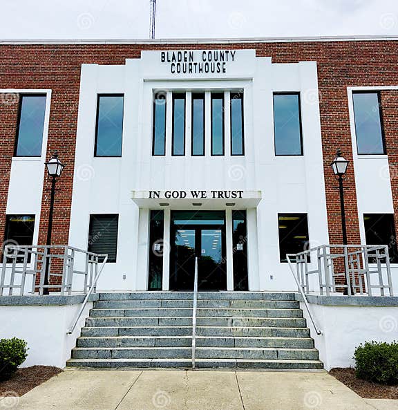 Bladen County Courthouse stock photo. Image of judicial - 347518494