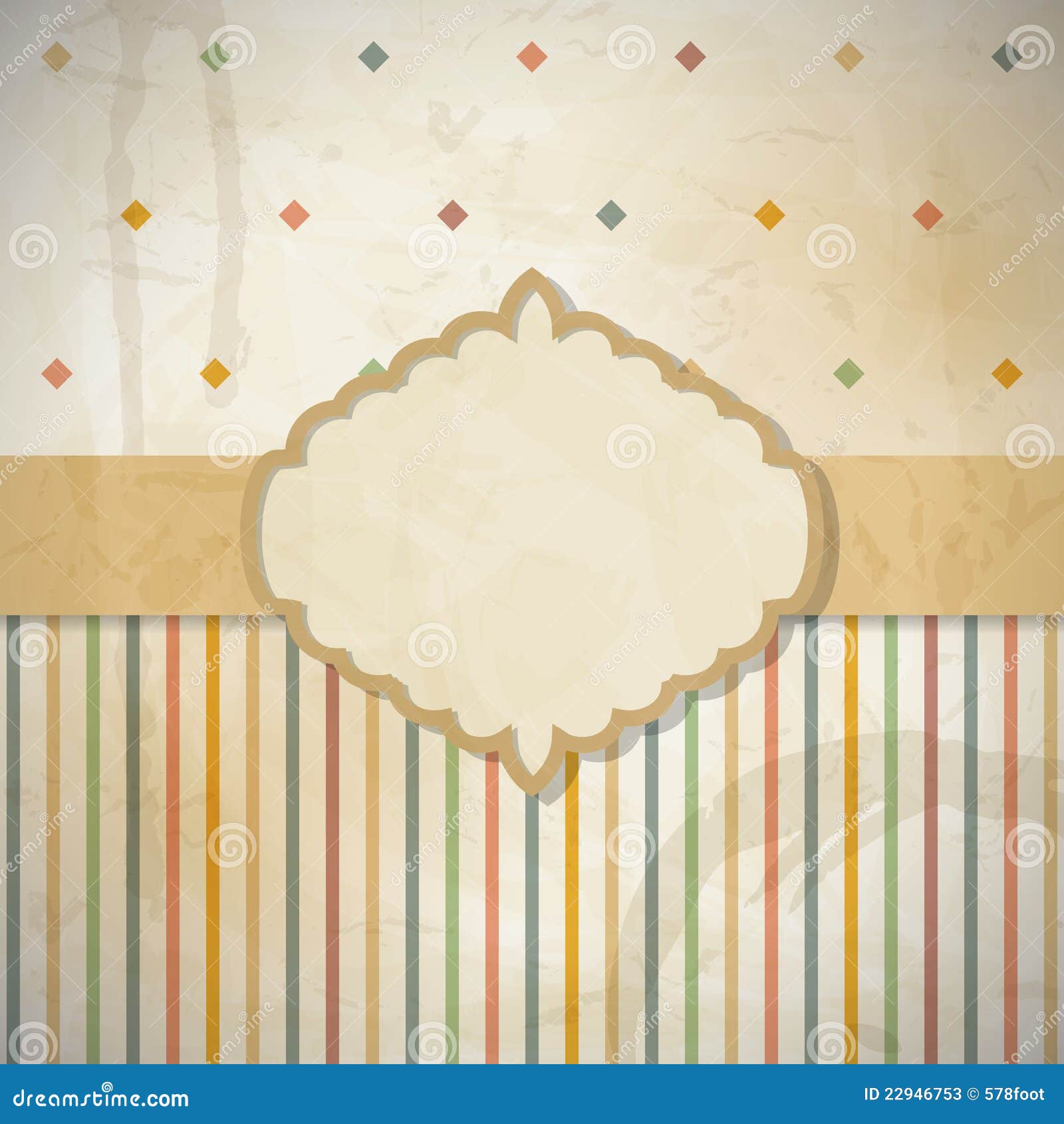 Blanck stock vector. Illustration of brochure, birthday - 22946753