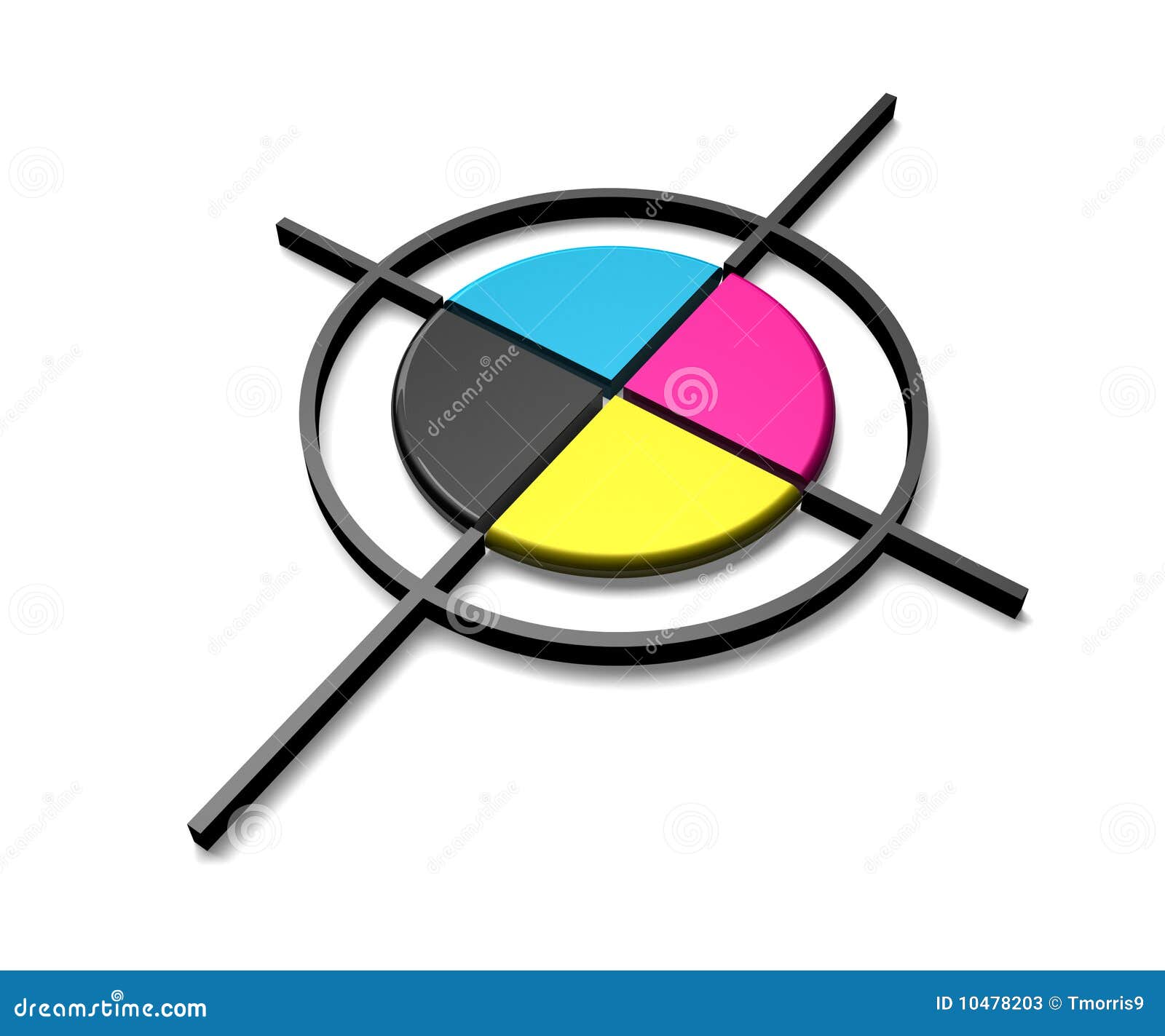 Blanco del color de CMYK stock de ilustración. Ilustración de blanco ...