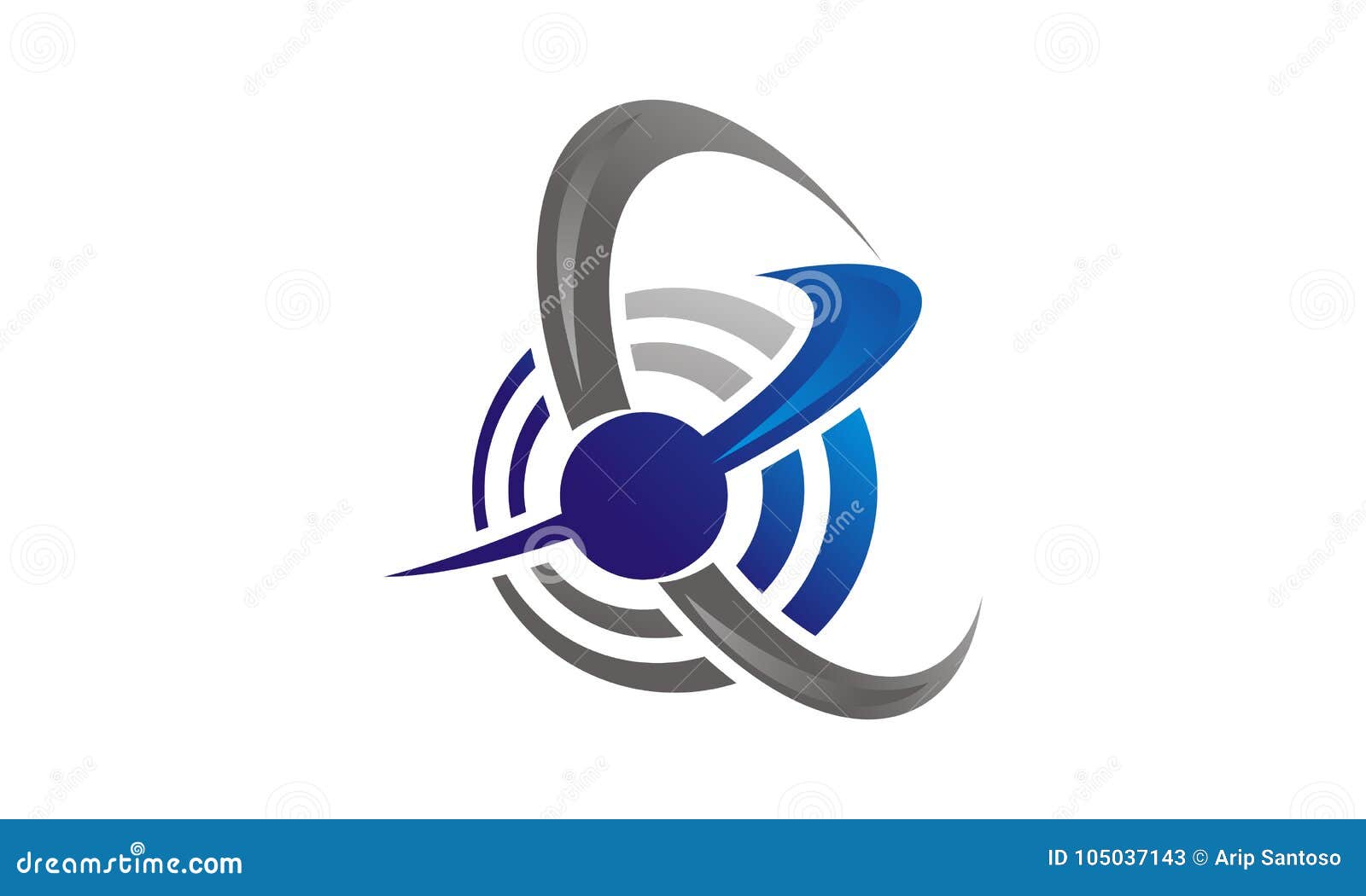 Blanco Logo Design Template Del Negocio Ilustración del Vector ...