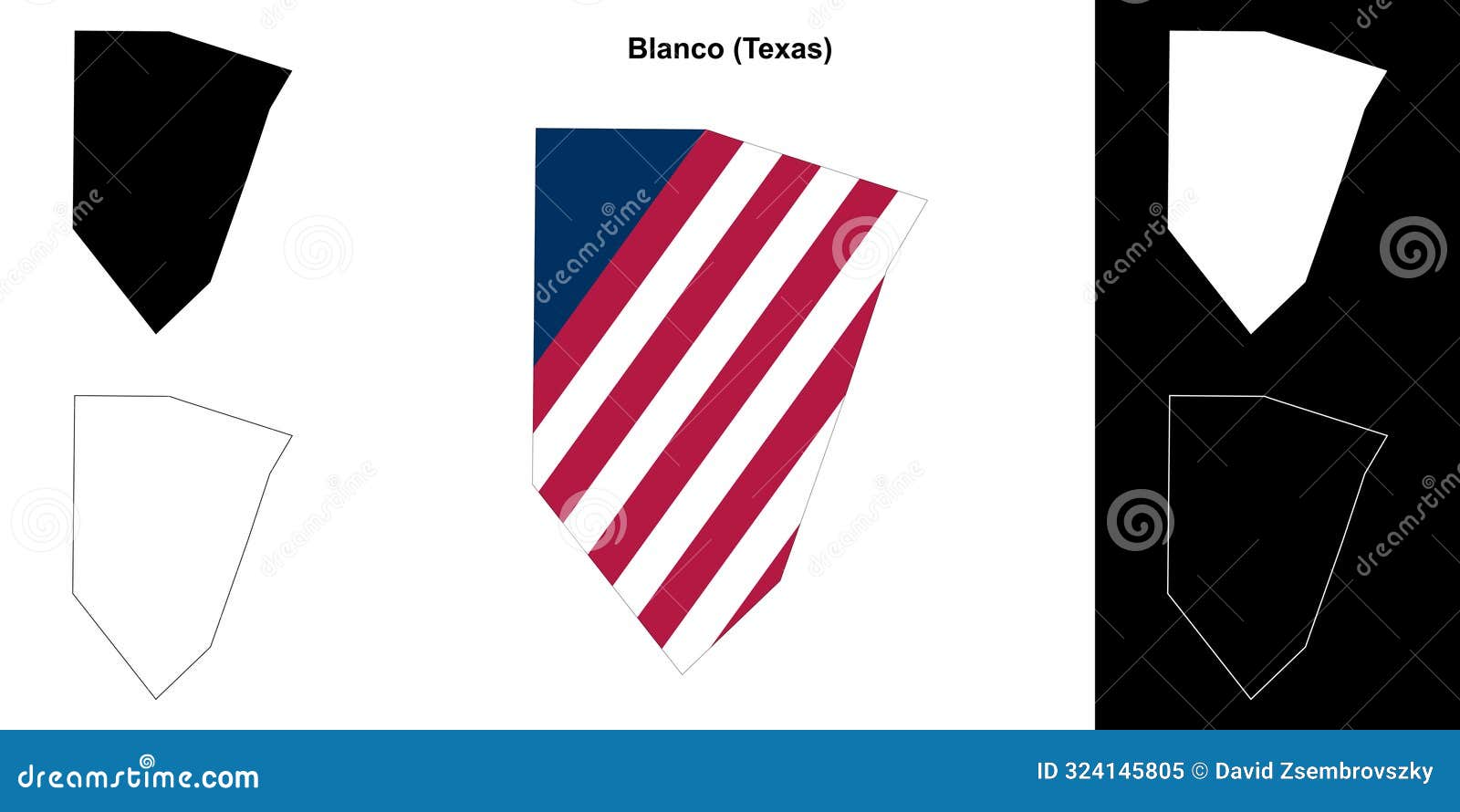 Blanco outline map stock illustration. Illustration of empty - 324145805