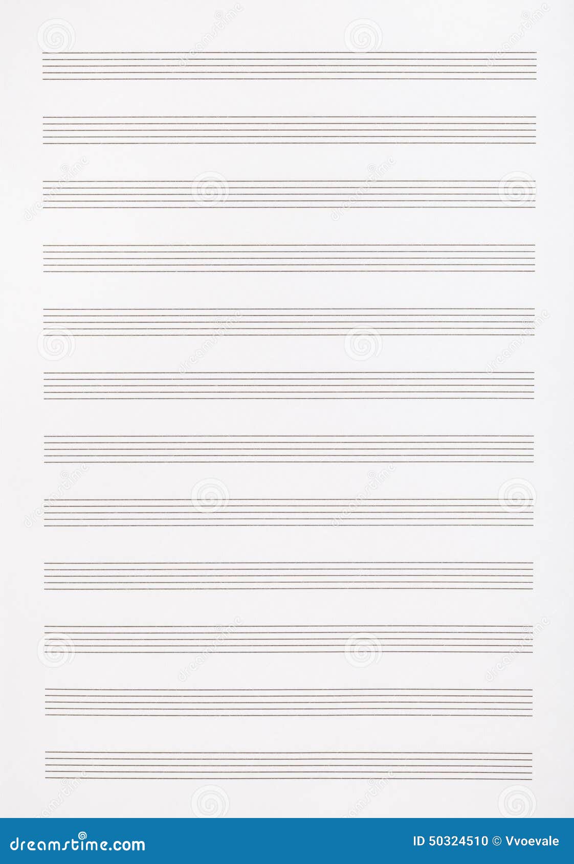 Blanco Pagina Van Het Muziekboek Stock Foto - Image of pagina, ontruim ...