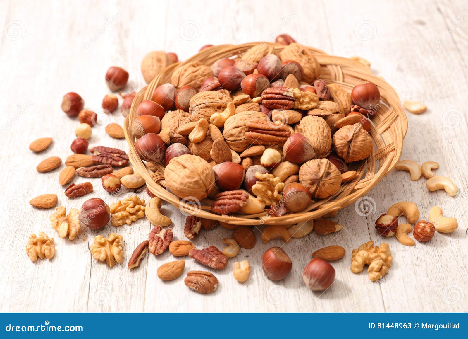 Blandade muttrar fotografering för bildbyråer. Bild av ingrediens ...