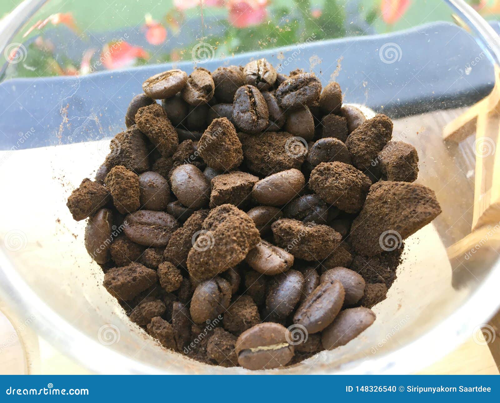 Blandning Av Olika Sorter Av Kaffeb?nor Arkivfoto - Bild av kaffe ...