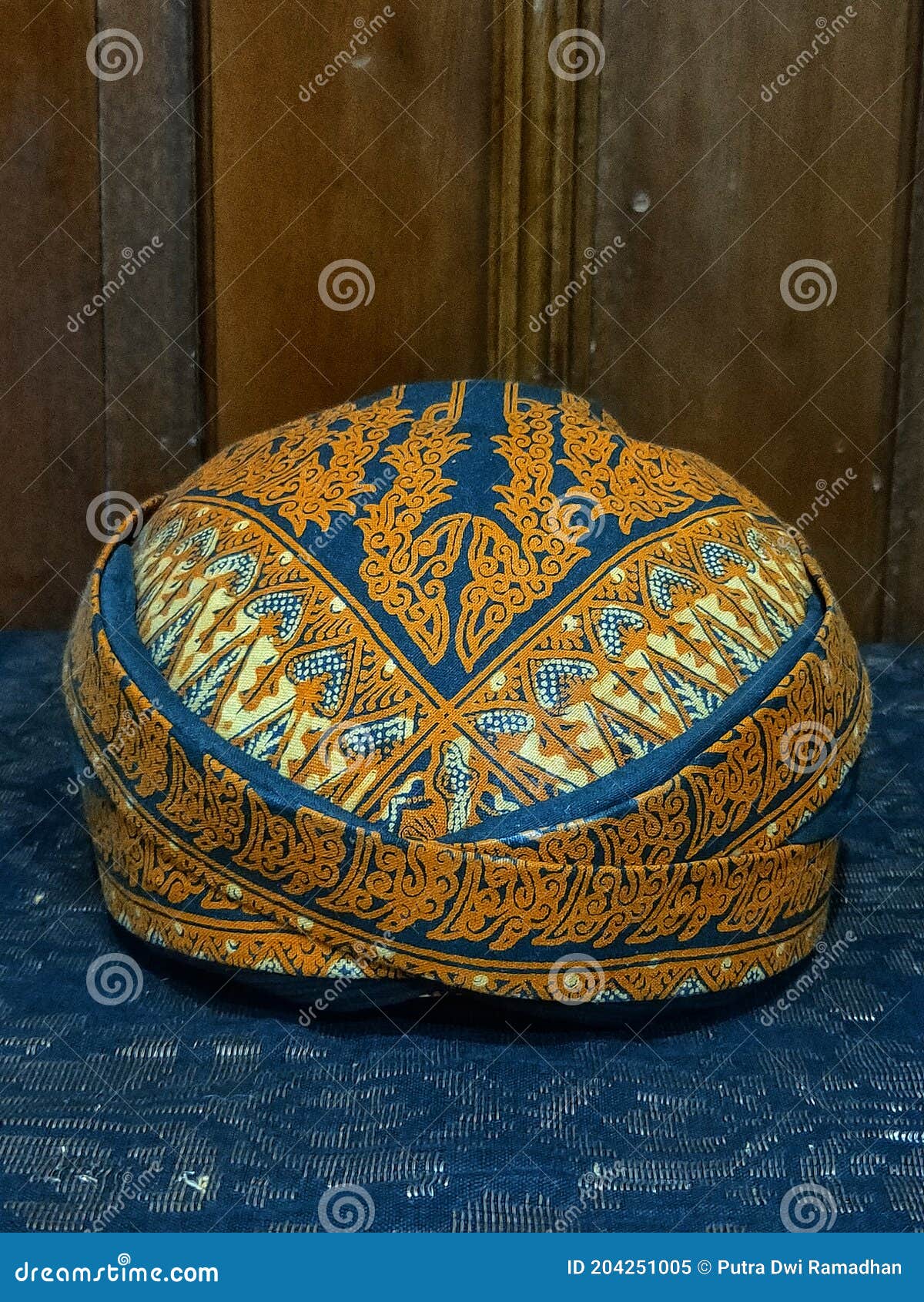 This Blangkon is Made of Batik Cloth Which Has a Beautiful Pattern ...