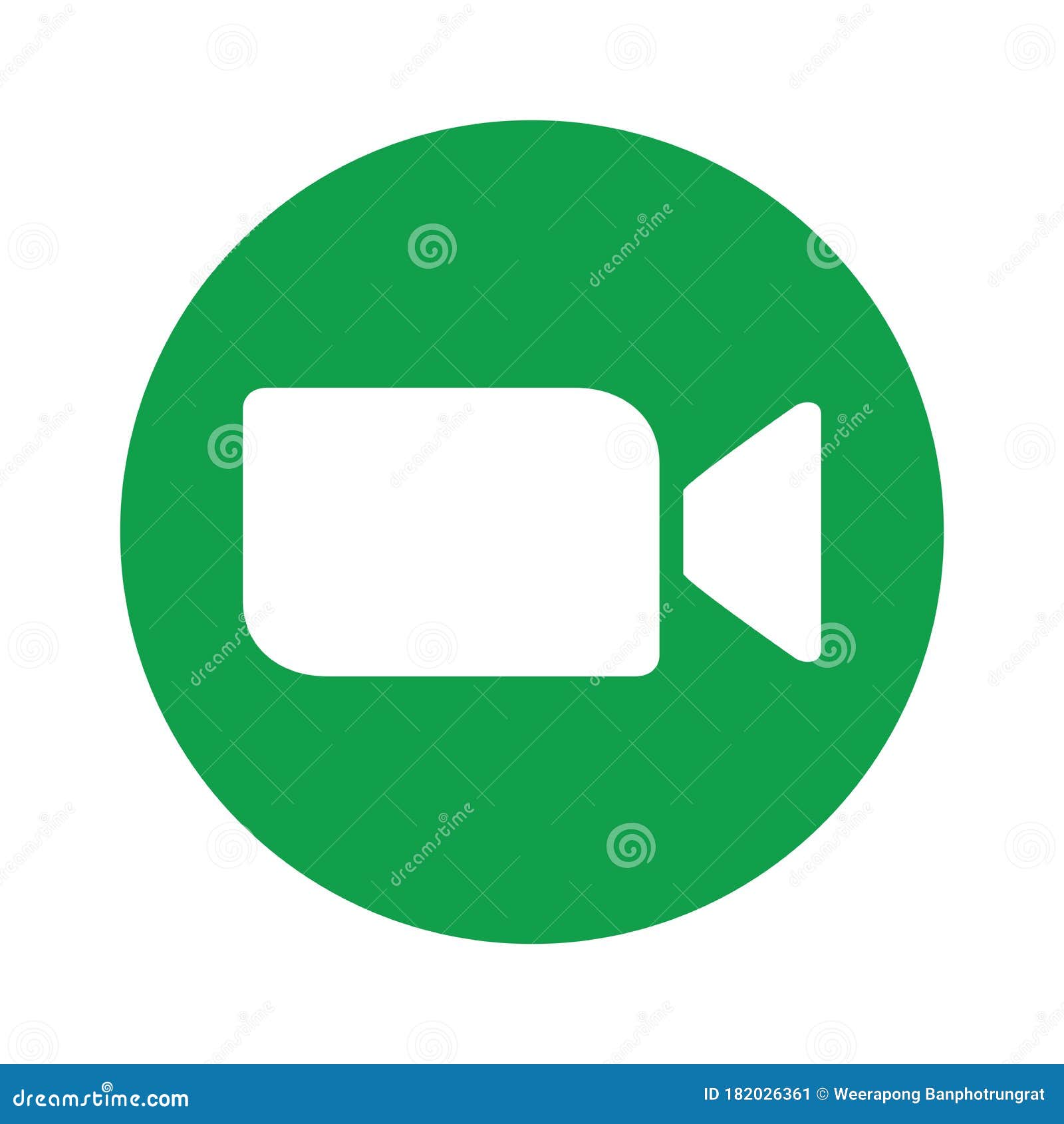 Facetime Call Icon Color Outline Vector | CartoonDealer.com #233766928