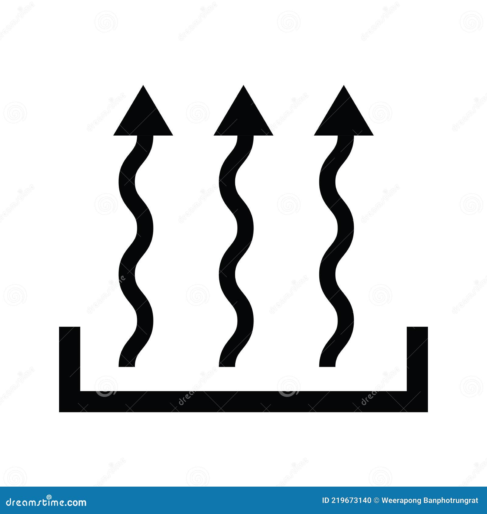 Direction Of Heat Flow Diagram. Scientific Vector Illustration Isolated ...