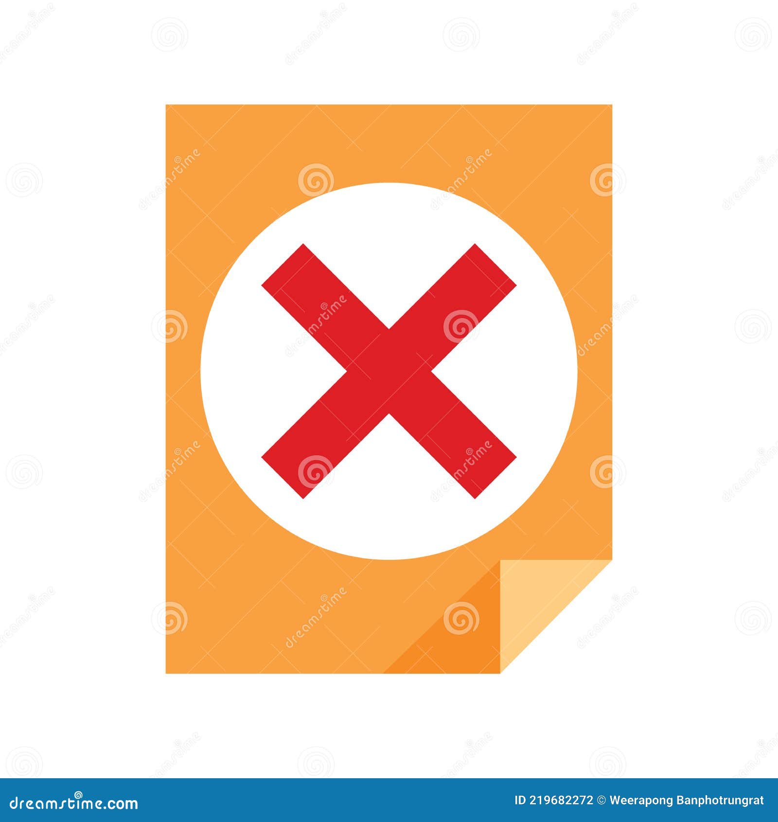 Wrong Icon, Incorrect Sign, Disagreement Symbol, Reject and Deny Icon ...