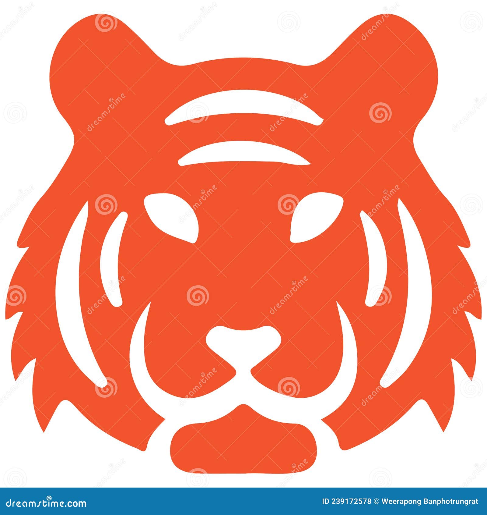 Tiger Drawing for the Kids, Roar of Tiger, Wildlife or Wild Animal, the ...
