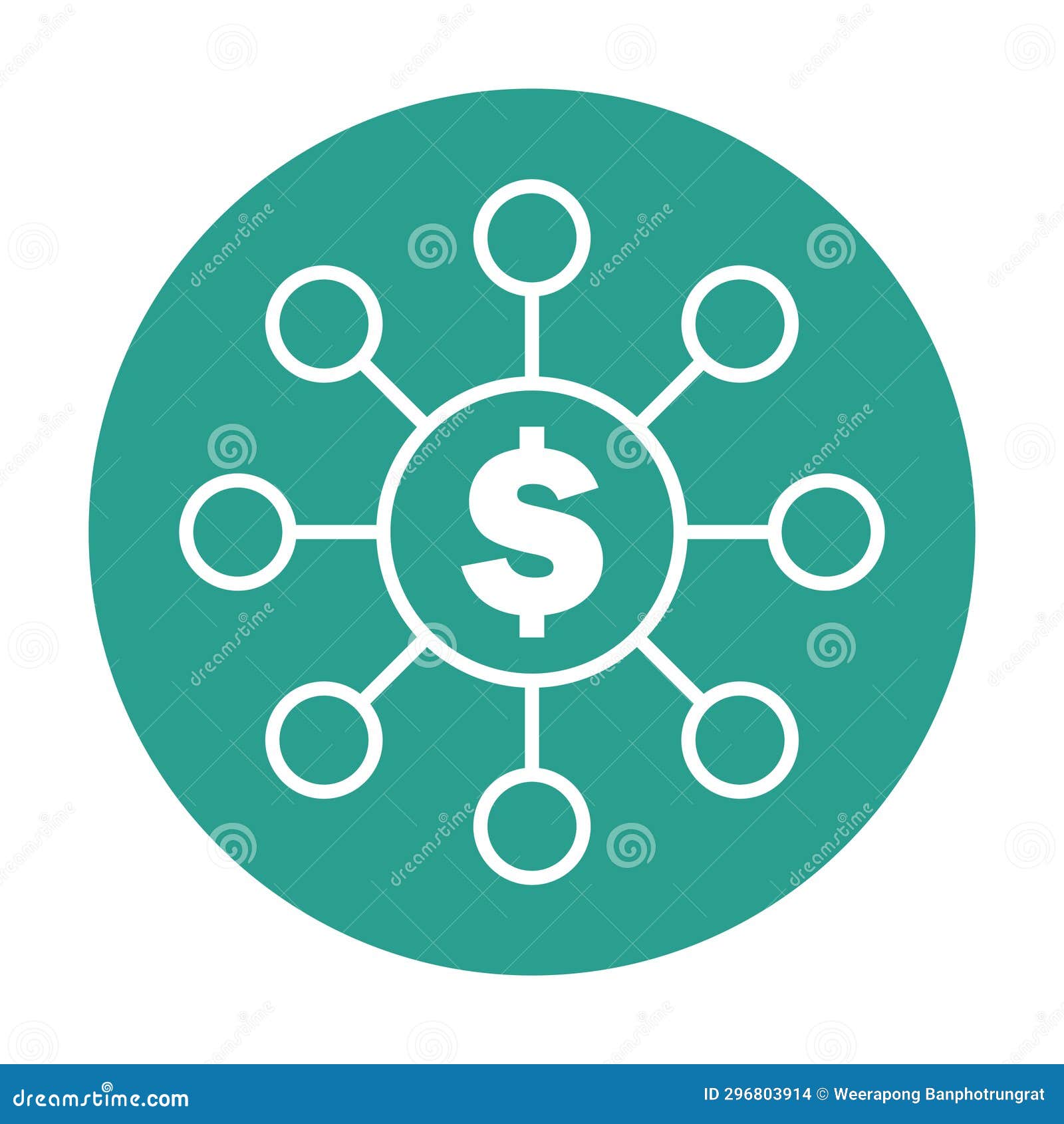 Partner in Business, Business Networking and Connection Symbol ...