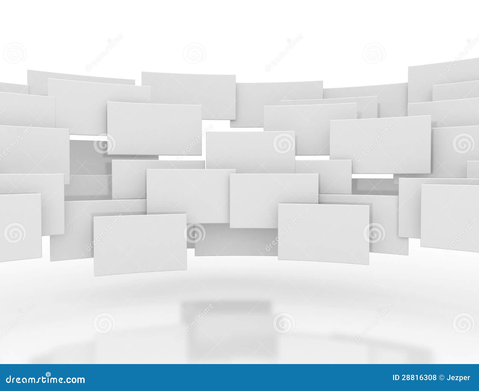 Blank 3d squares stock illustration. Illustration of shape - 28816308
