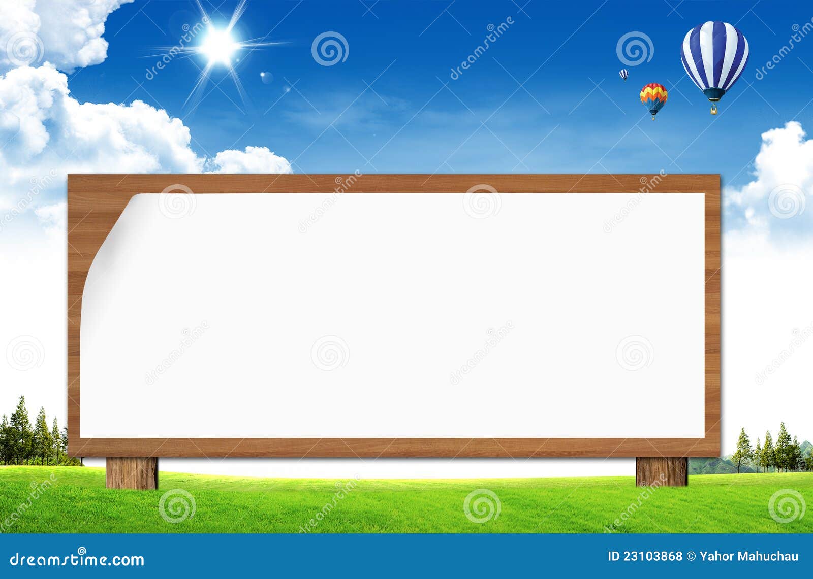 Blank Abstract Nature Background Stock Illustration | CartoonDealer.com ...