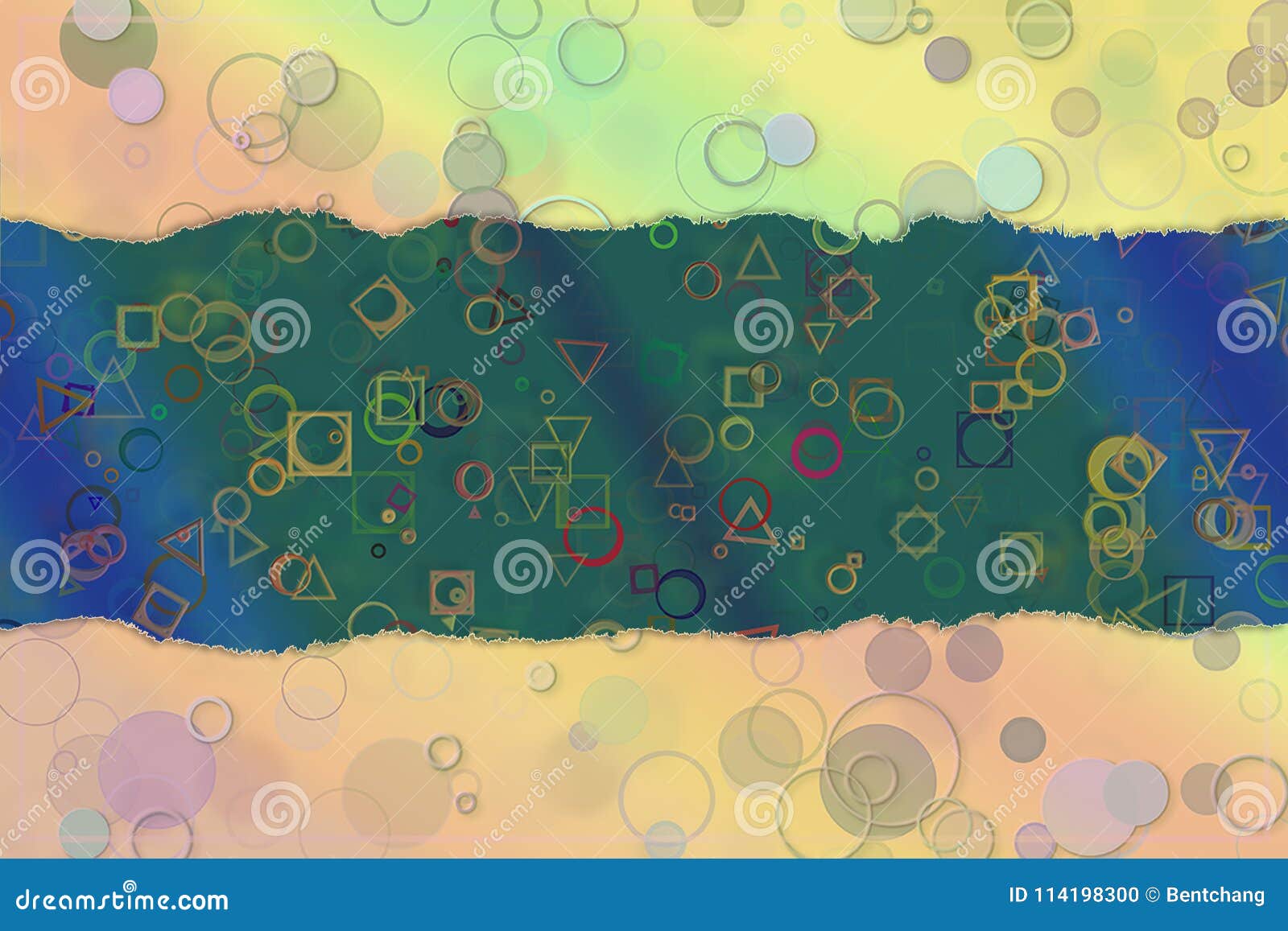 Blank Abstract Pattern Background for Name, Caption or Title. Shape ...