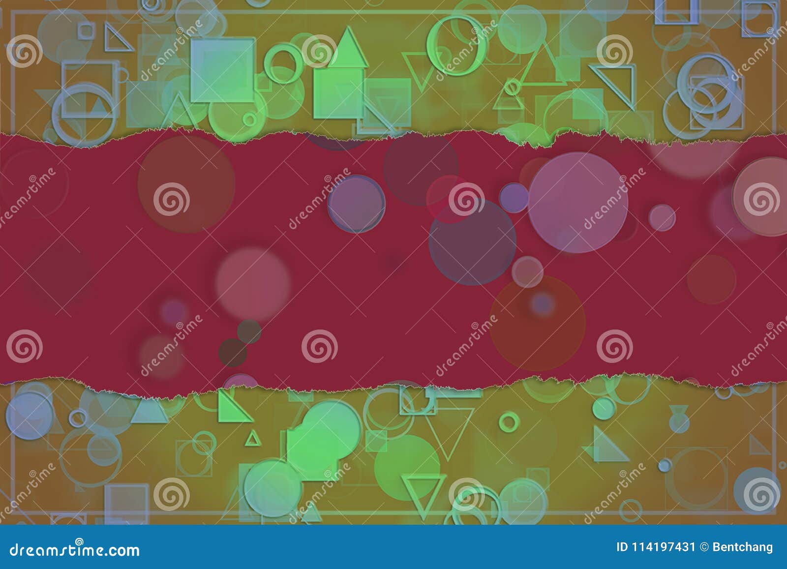 Blank Abstract Pattern Background for Name, Caption or Title. Shape ...