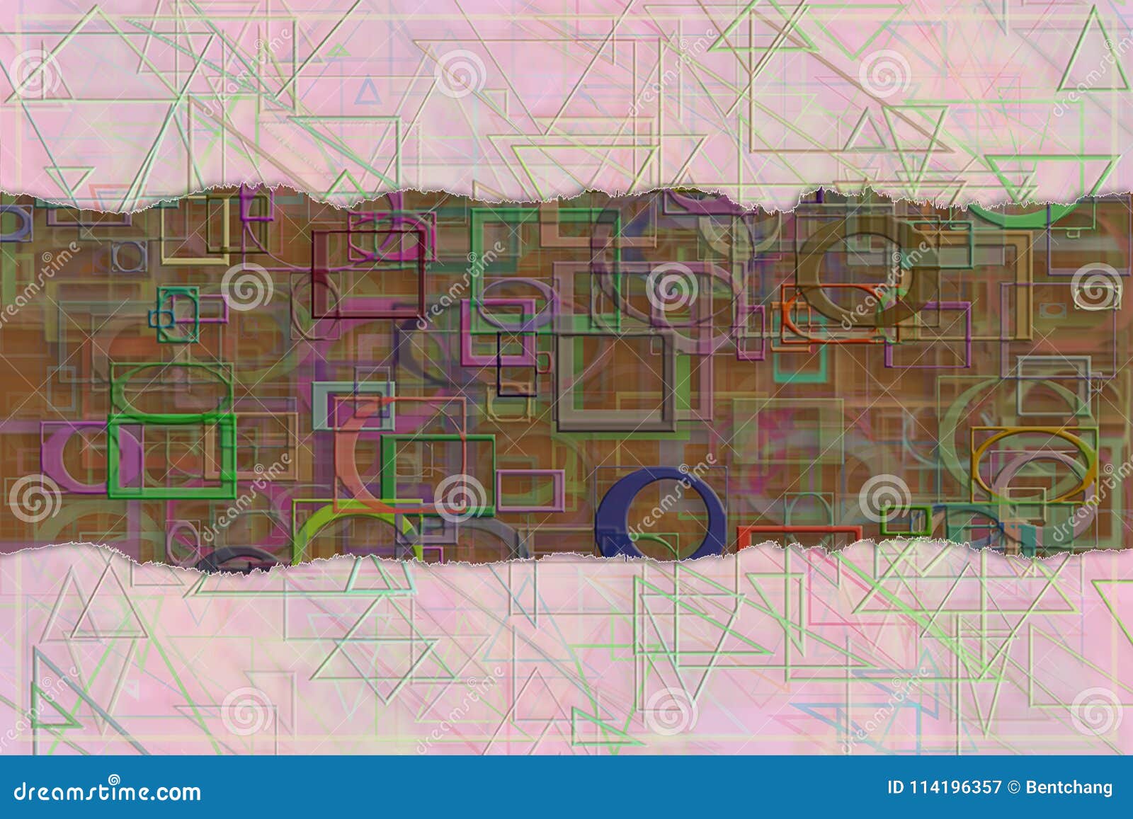 Blank Abstract Pattern Background for Name, Caption or Title. Shape ...