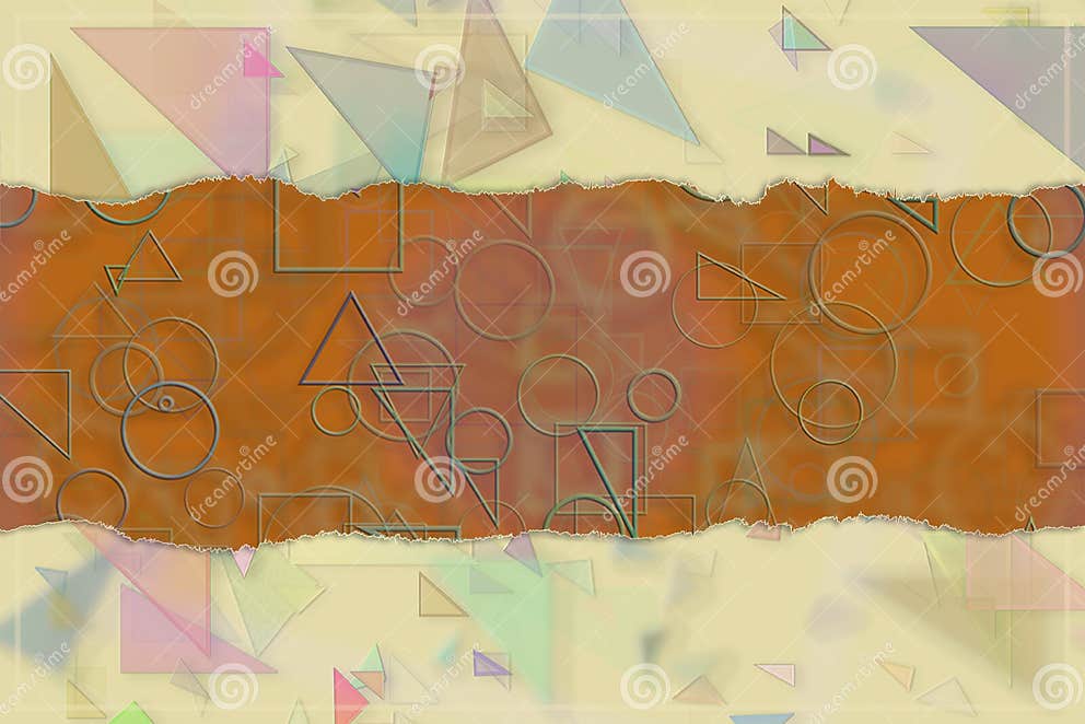 Blank Abstract Pattern Background for Name, Caption or Title. Shape ...