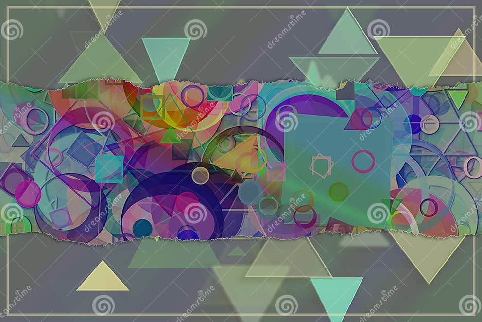 Blank Abstract Pattern Background for Name, Caption or Title. Shape ...