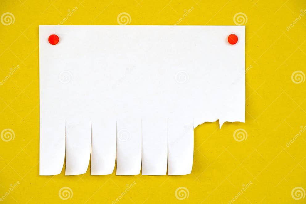 Blank Ads on the Yellow Background Stock Image - Image of blueprint ...