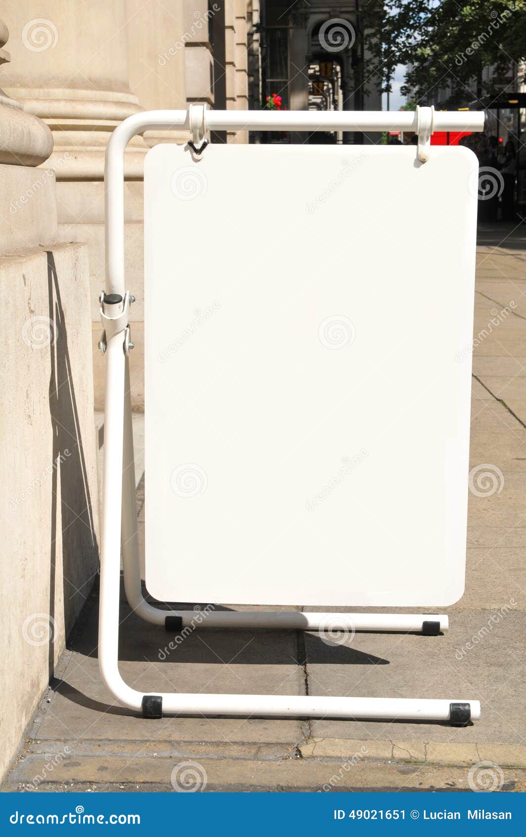 Blank advert stock image. Image of copy, advertising - 49021651