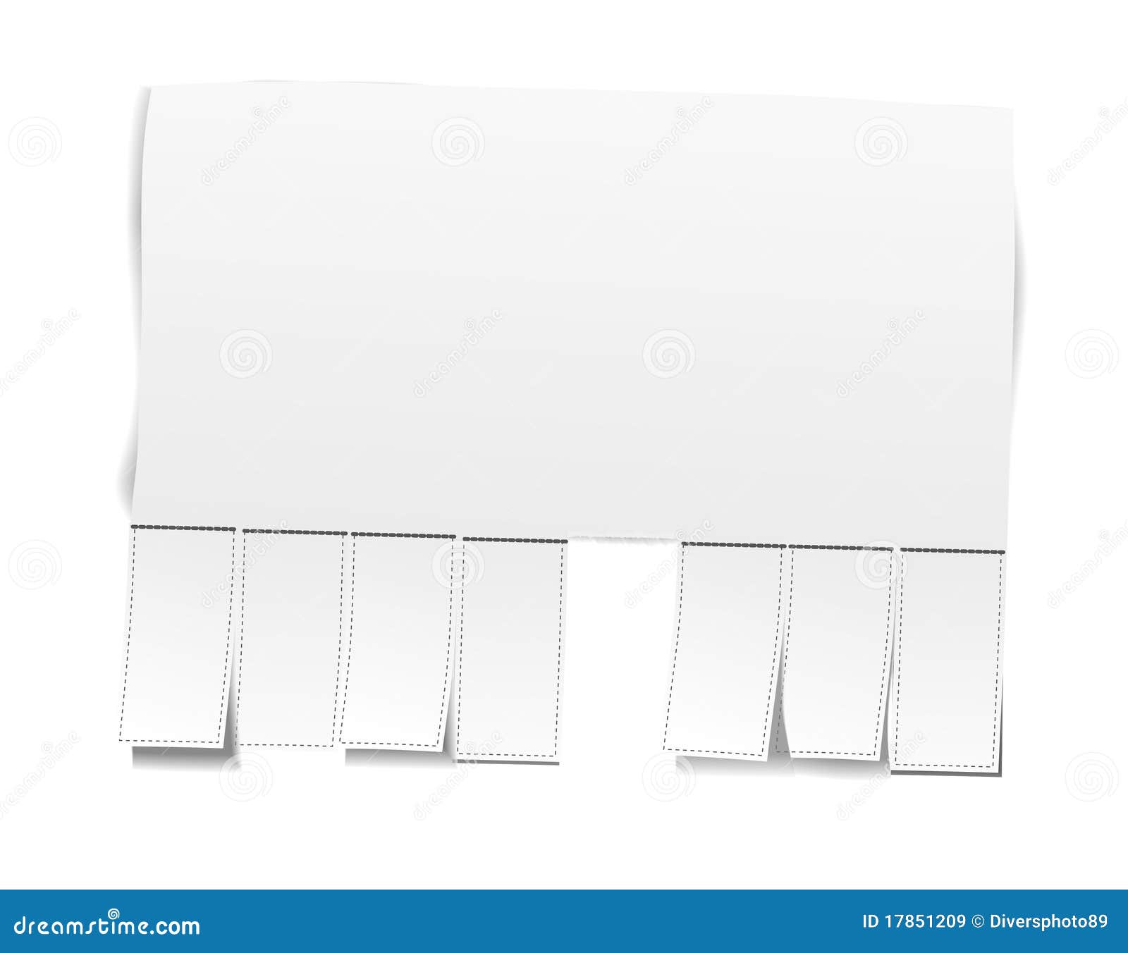 Blank advertisement stock vector. Illustration of empty - 17851209