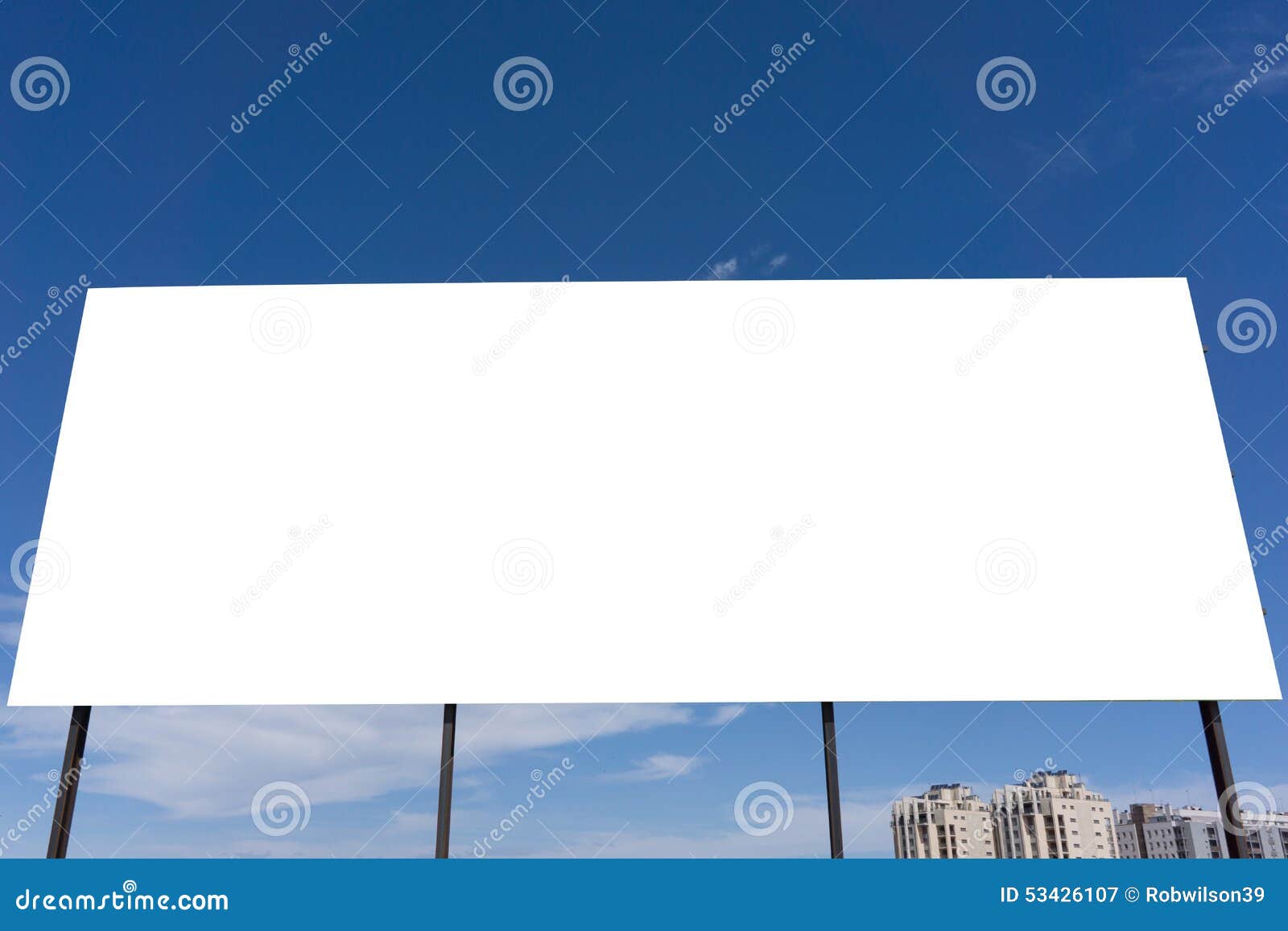 Blank Advertisement Board stock image. Image of placard - 53426107