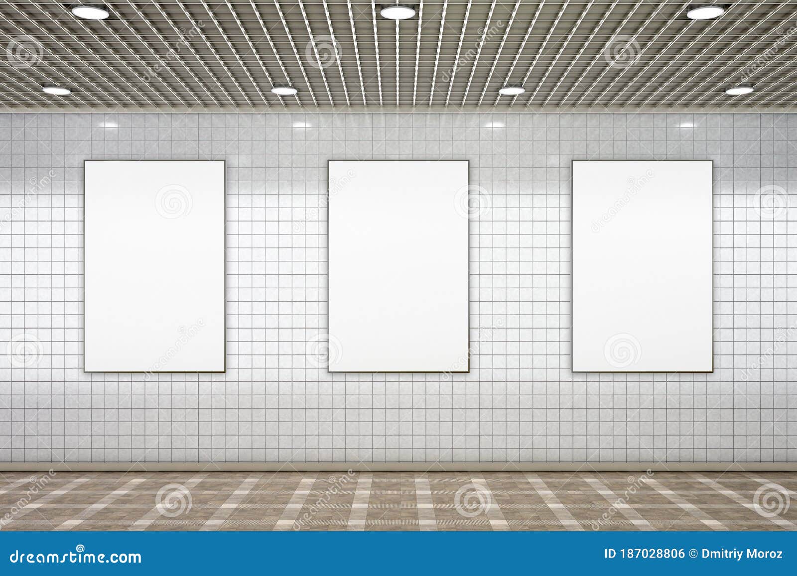 Blank advertisement poster stock illustration. Illustration of banner ...