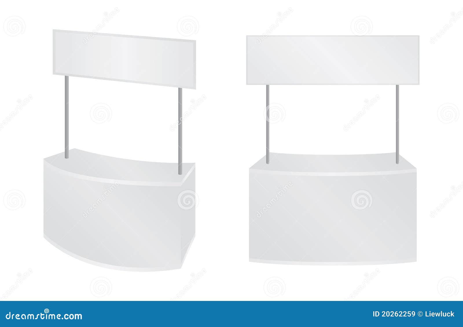 Blank advertising stock vector. Illustration of retail - 20262259