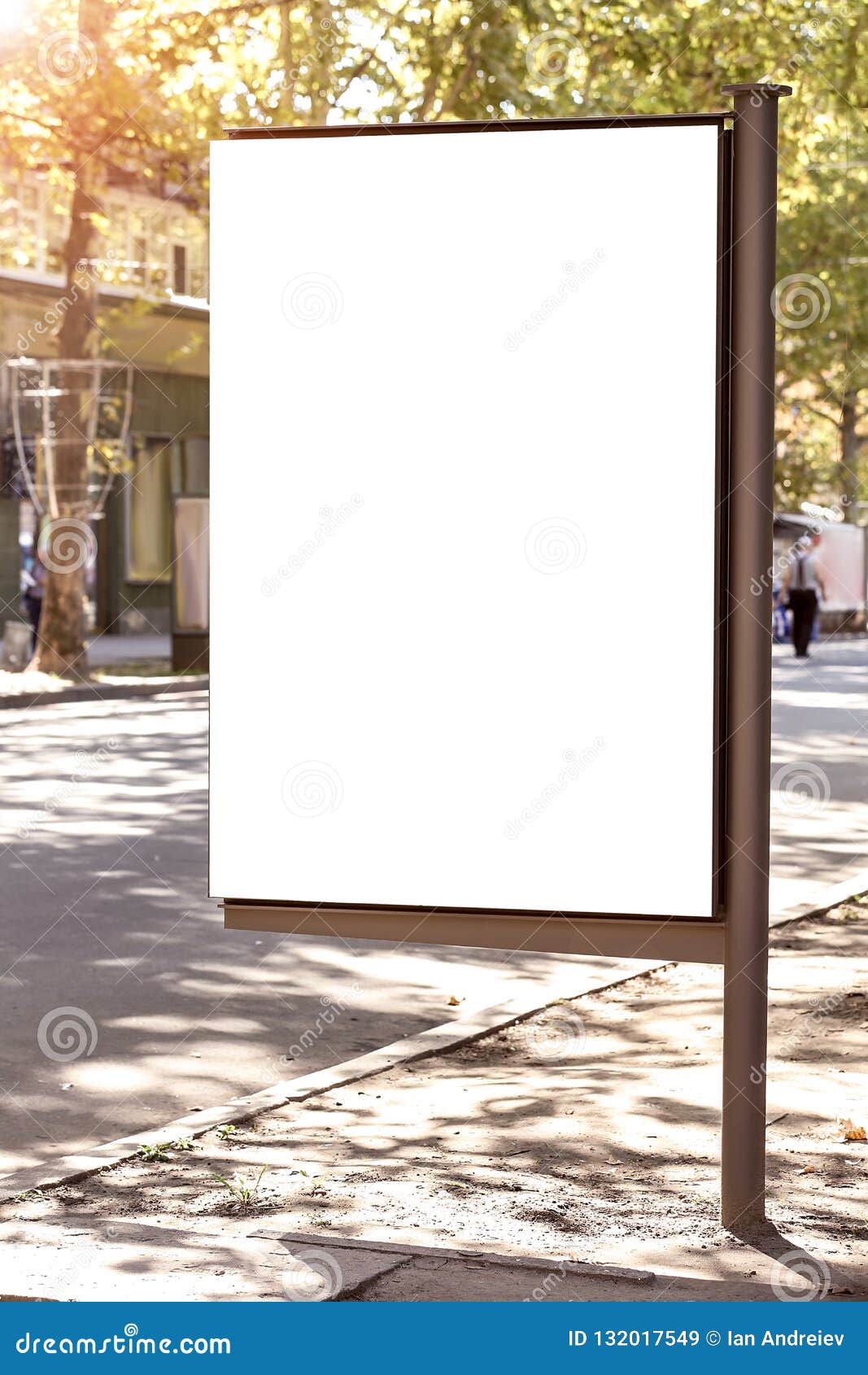 Advertising board stock image. Image of business, communication - 132017549