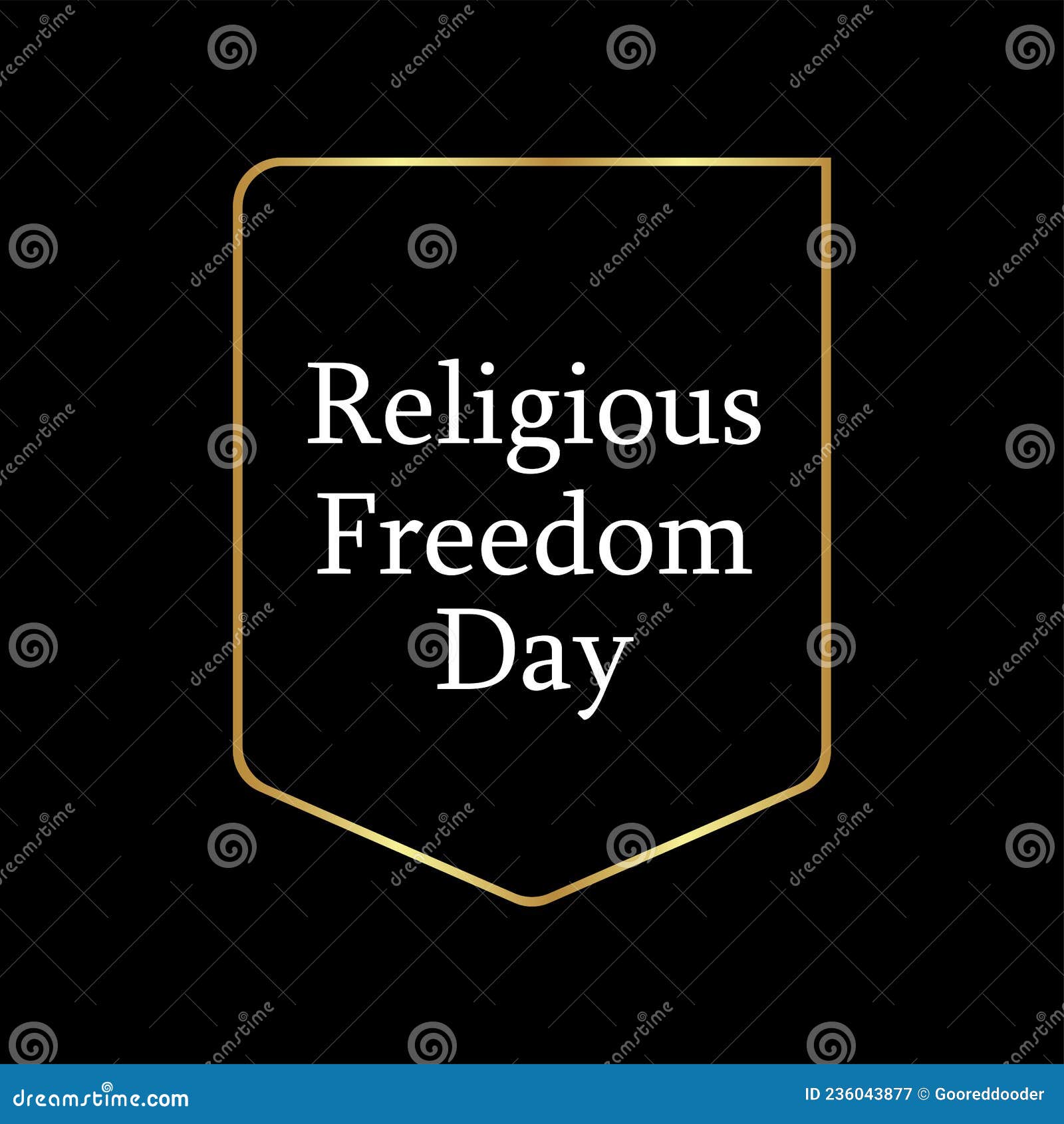 Religious Freedom Day Typography. Human Solidarity Creative Calligraphy ...