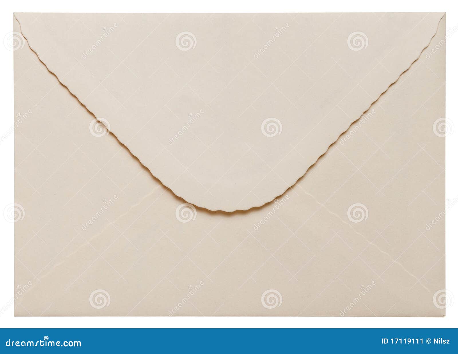 Blank Ancient Mail Envelope Stock Image | CartoonDealer.com #17119111
