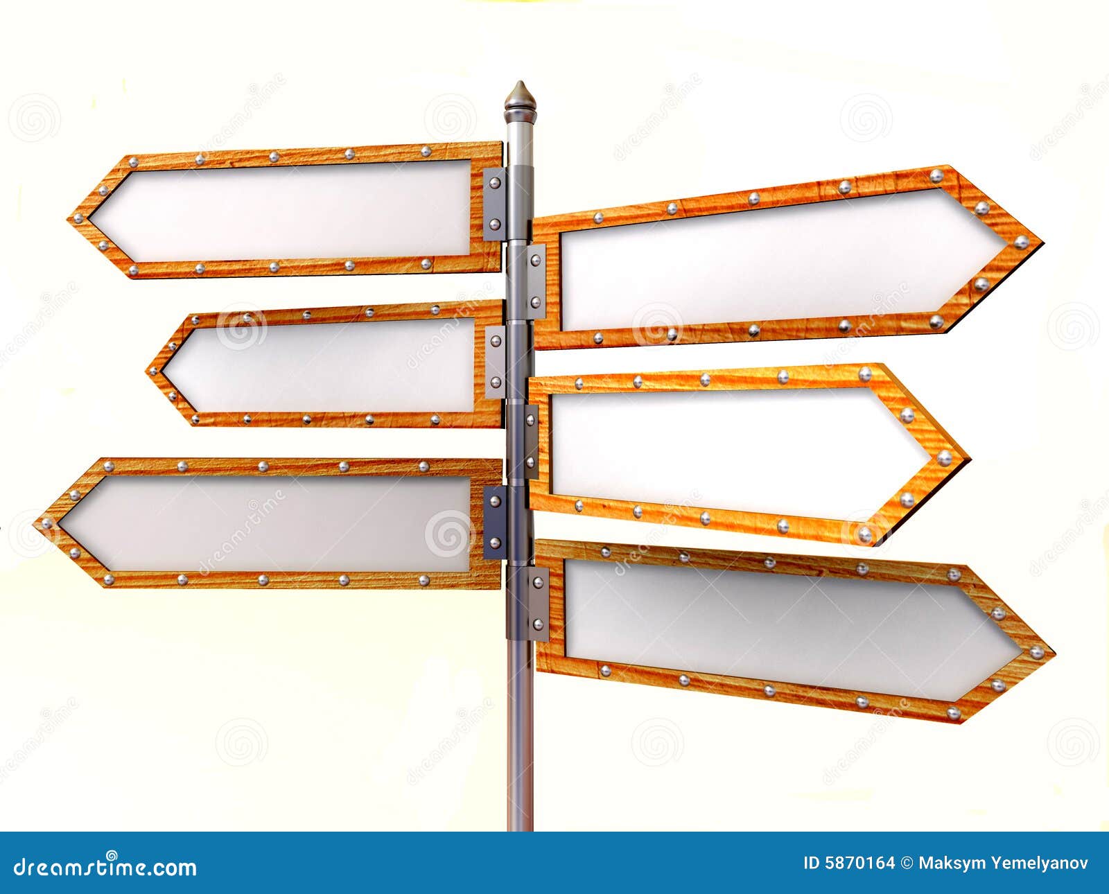 Blank Arrows Directions Royalty-Free Illustration | CartoonDealer.com ...