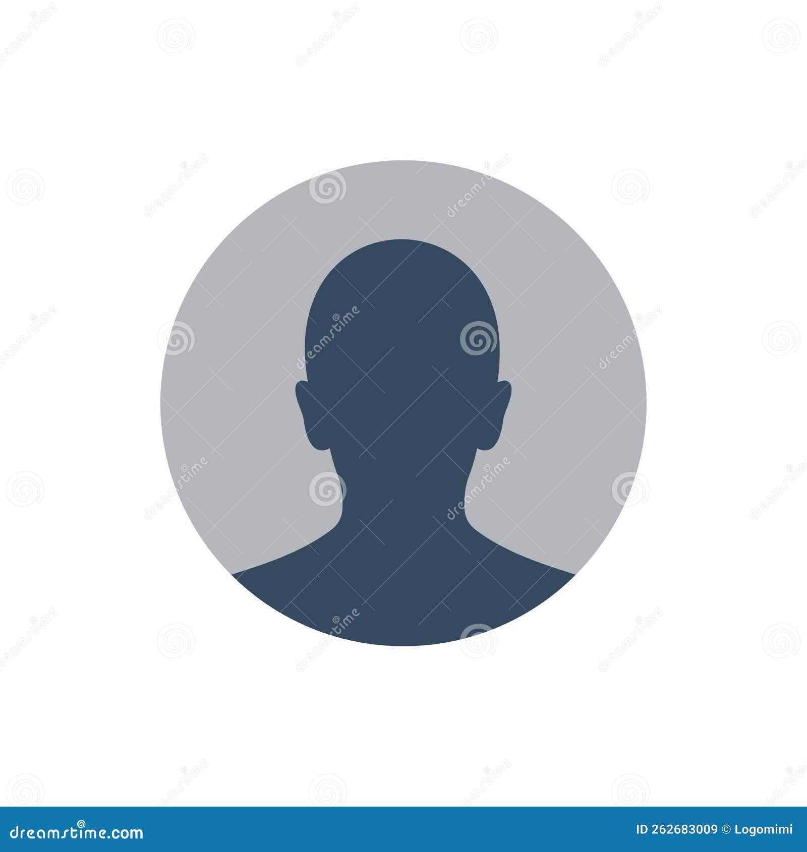 Blank Avatar Profile Picture, Vector Illustration Design Stock Vector ...