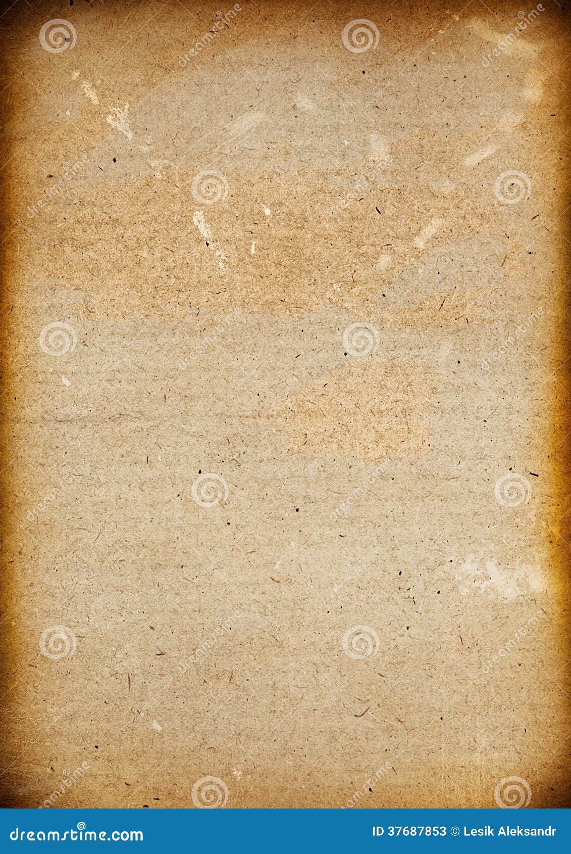 The Blank Background of the Old Menu with Vintage Stock Image - Image ...