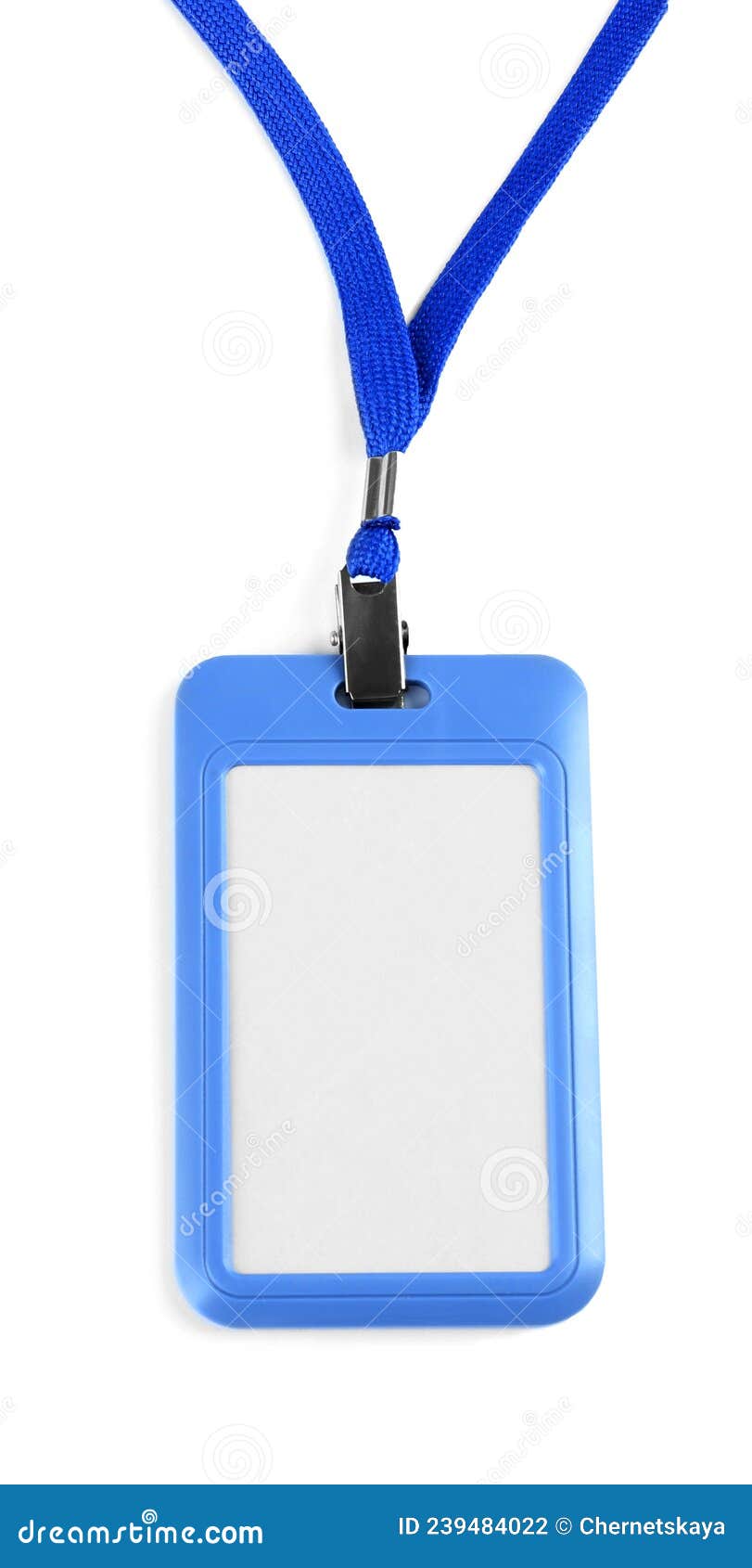 Blank Badge on White Background. Mockup for Design Stock Photo - Image ...