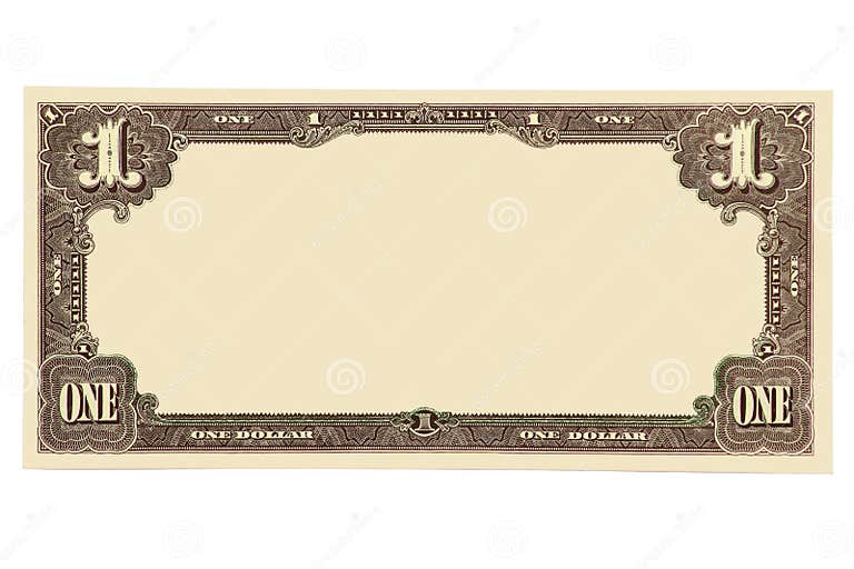 Blank Banknote stock image. Image of financial, business - 10996249
