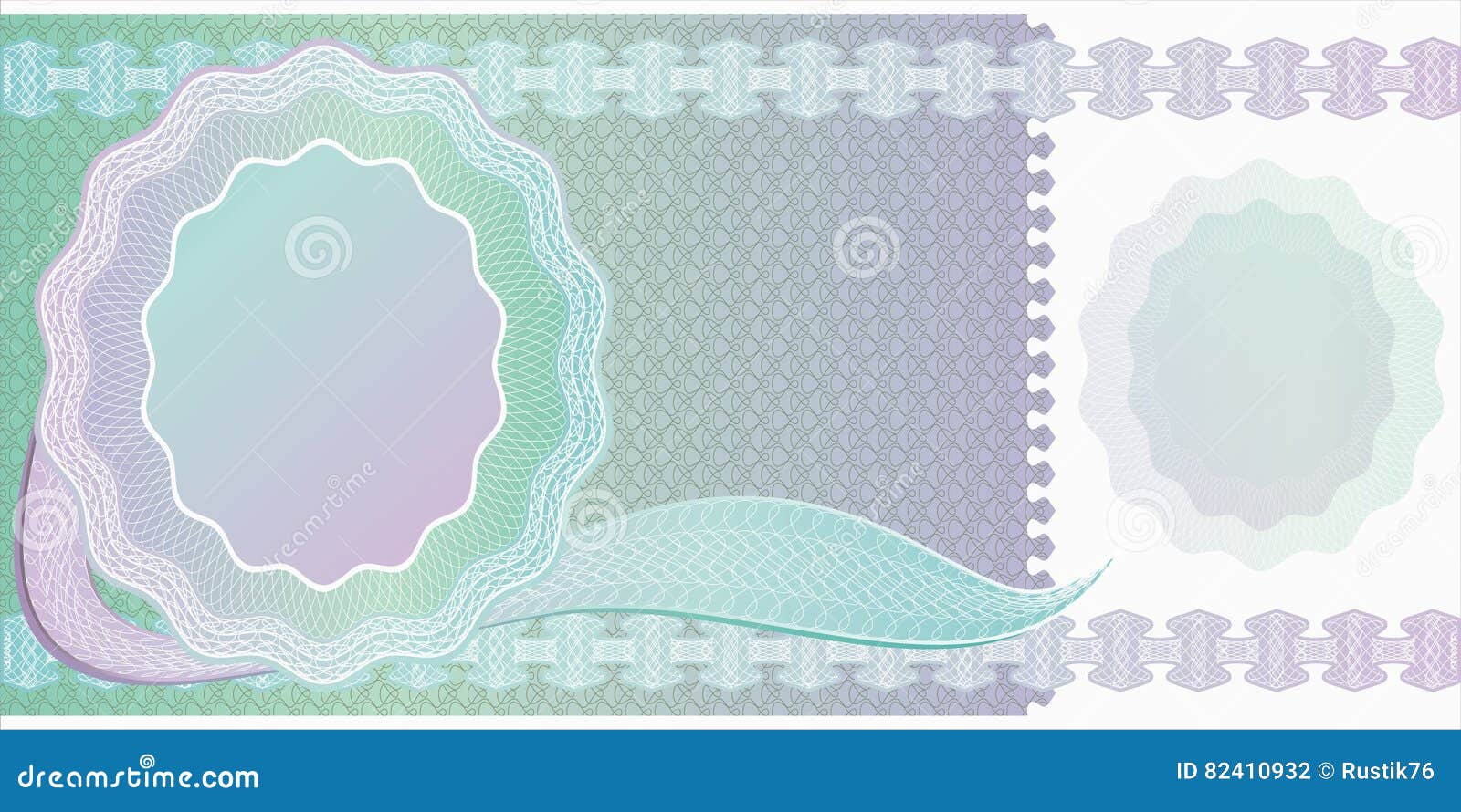 Blank banknote layout stock vector. Illustration of background - 82410932