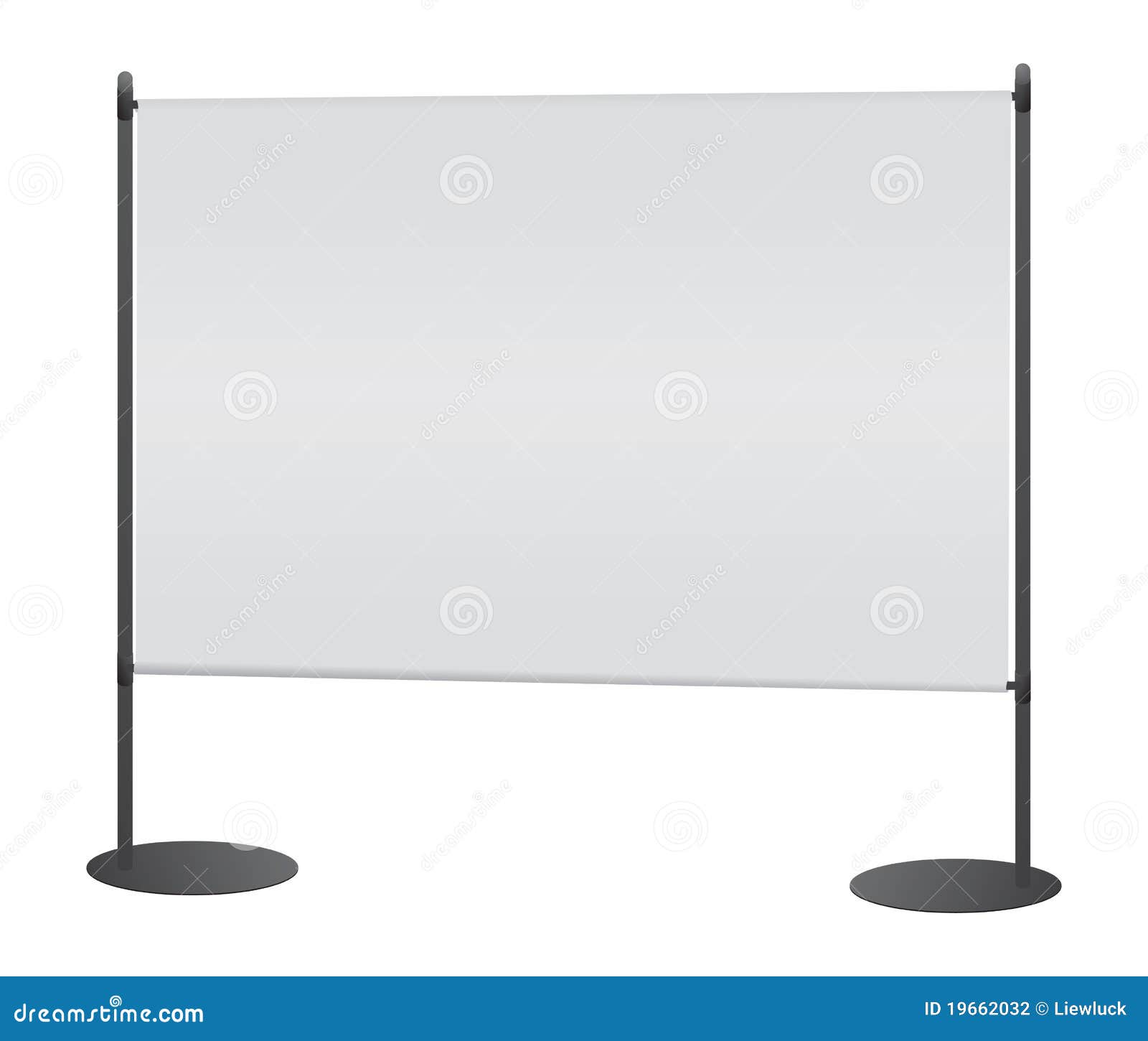 Blank banner stock vector. Illustration of empty, show - 19662032