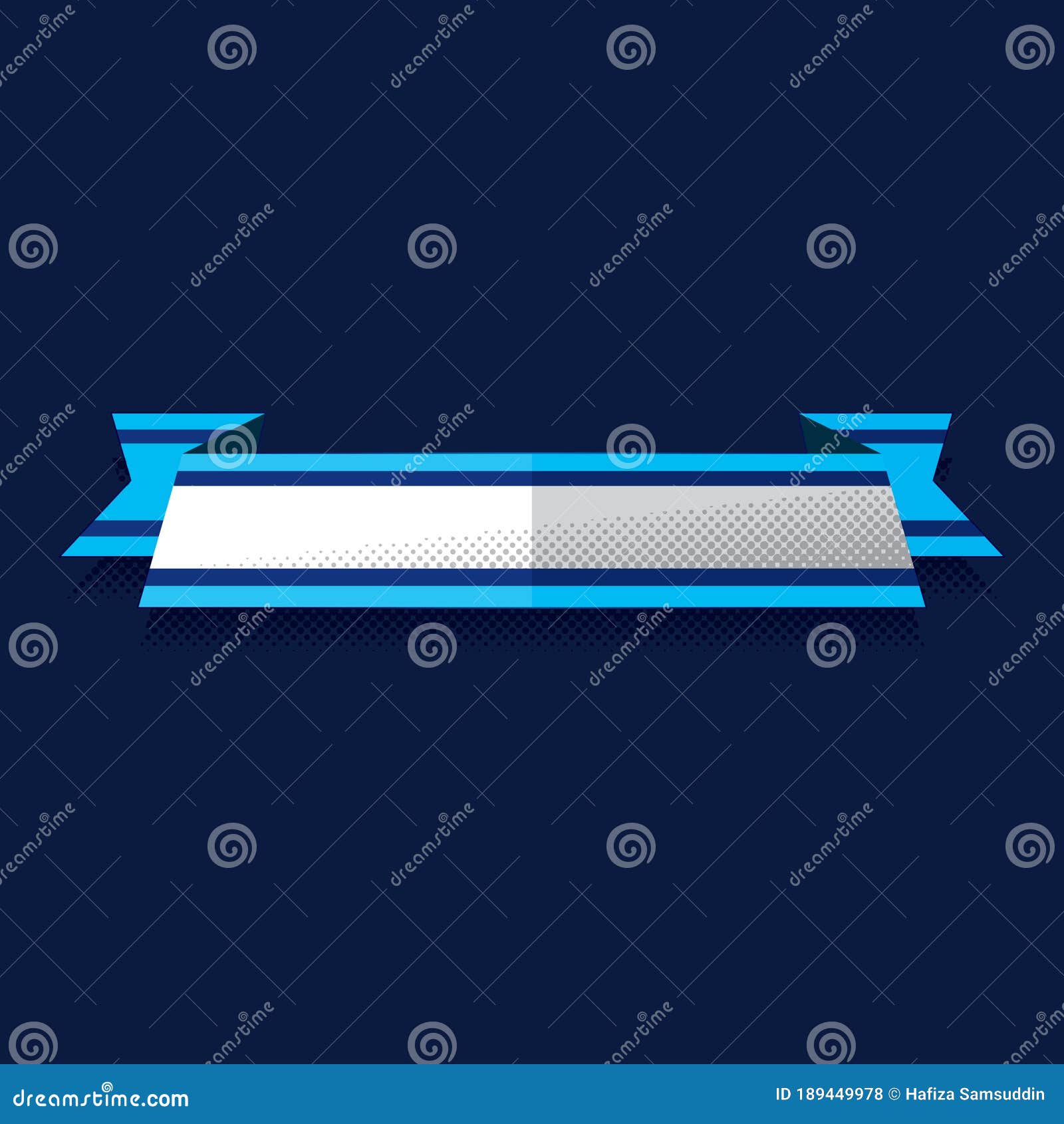Blank Banner. Vector Illustration Decorative Design Stock Vector ...