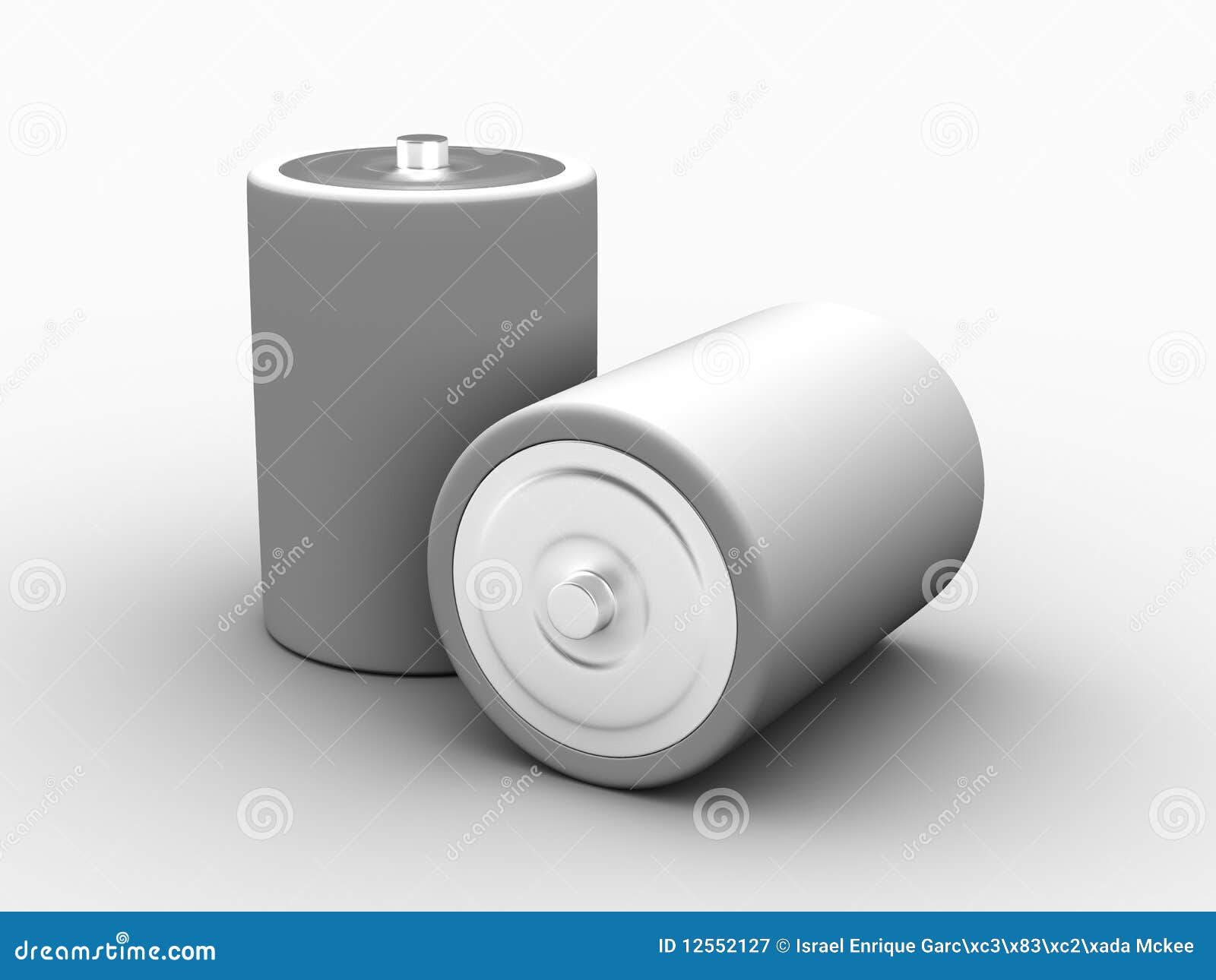 Blank Batteries stock illustration. Illustration of close - 12552127