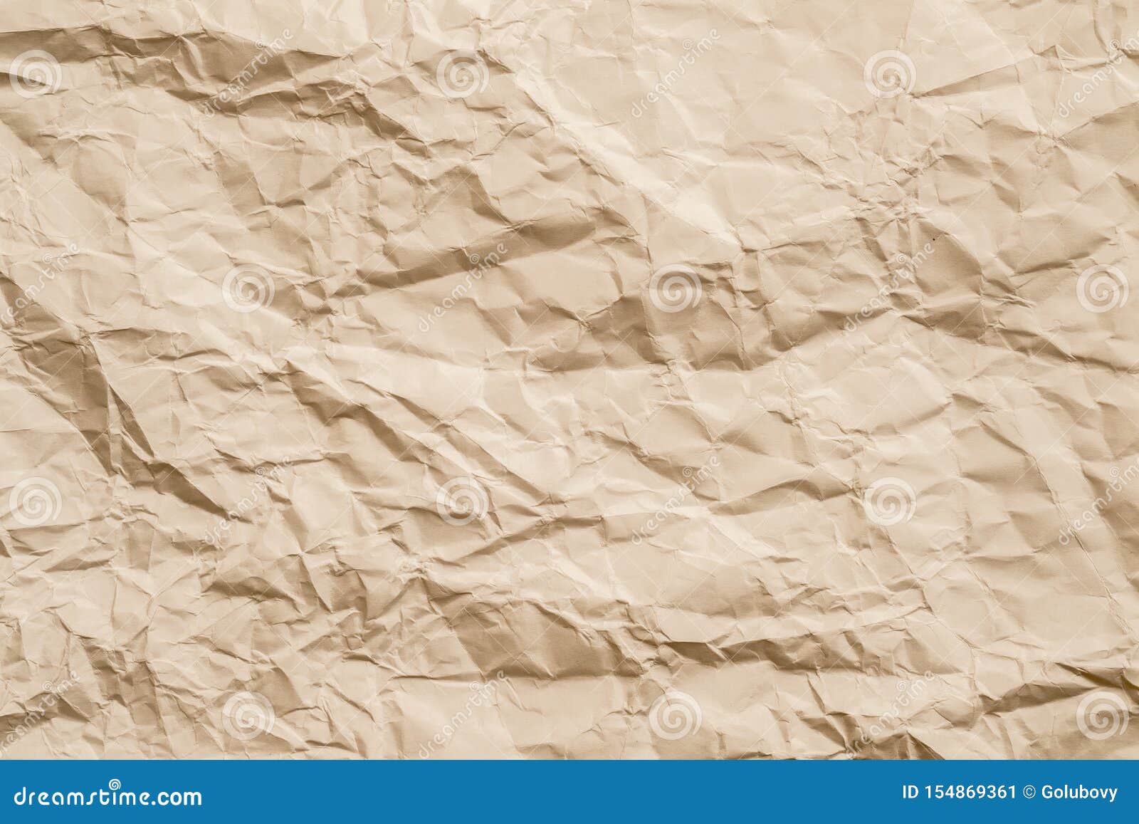 The Old Beige Crumpled Wrapping Paper, The Texture Of Kraft Paper Stock ...